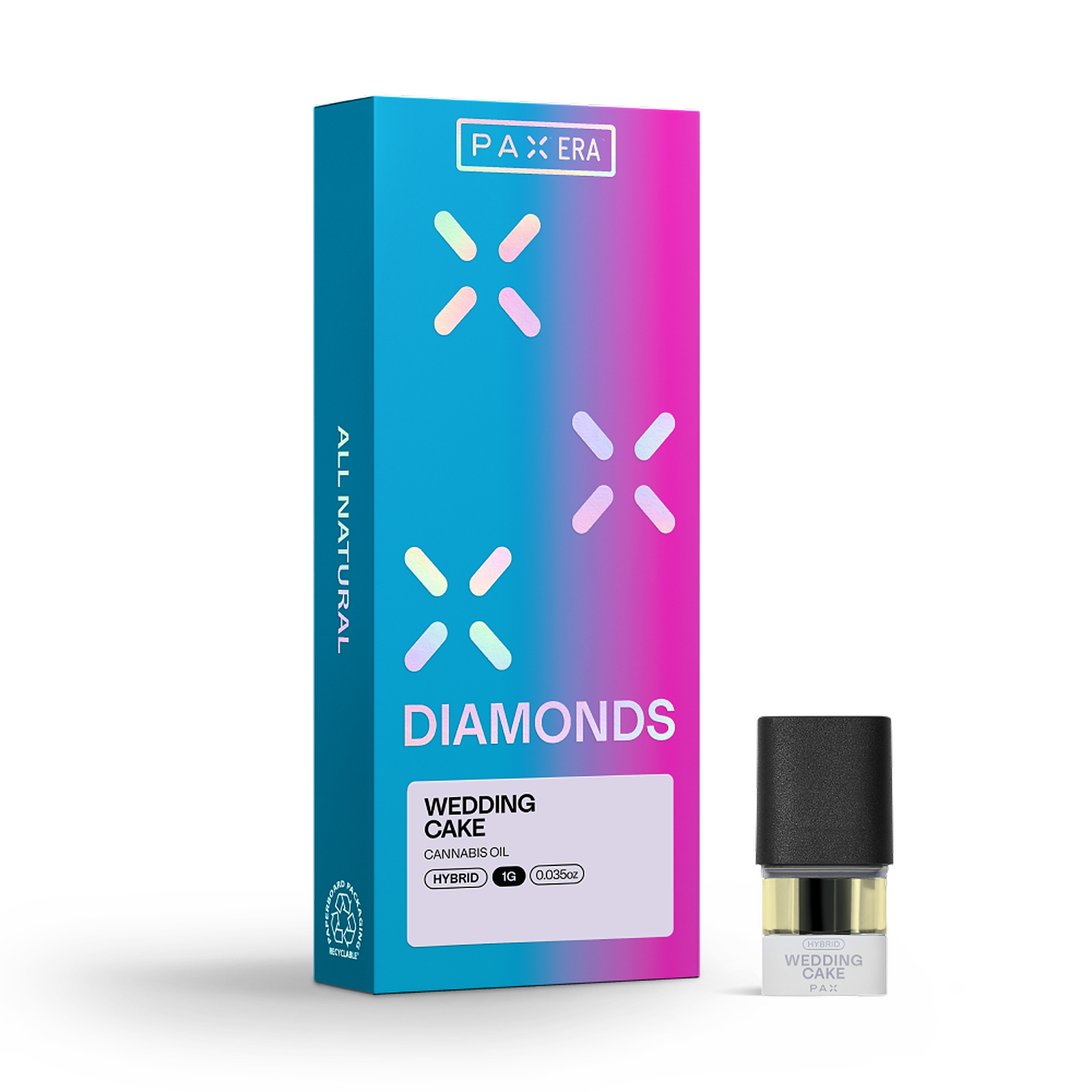 PAX®: PAX Diamonds - Wedding Cake (H) - 1g Pod | Leafly