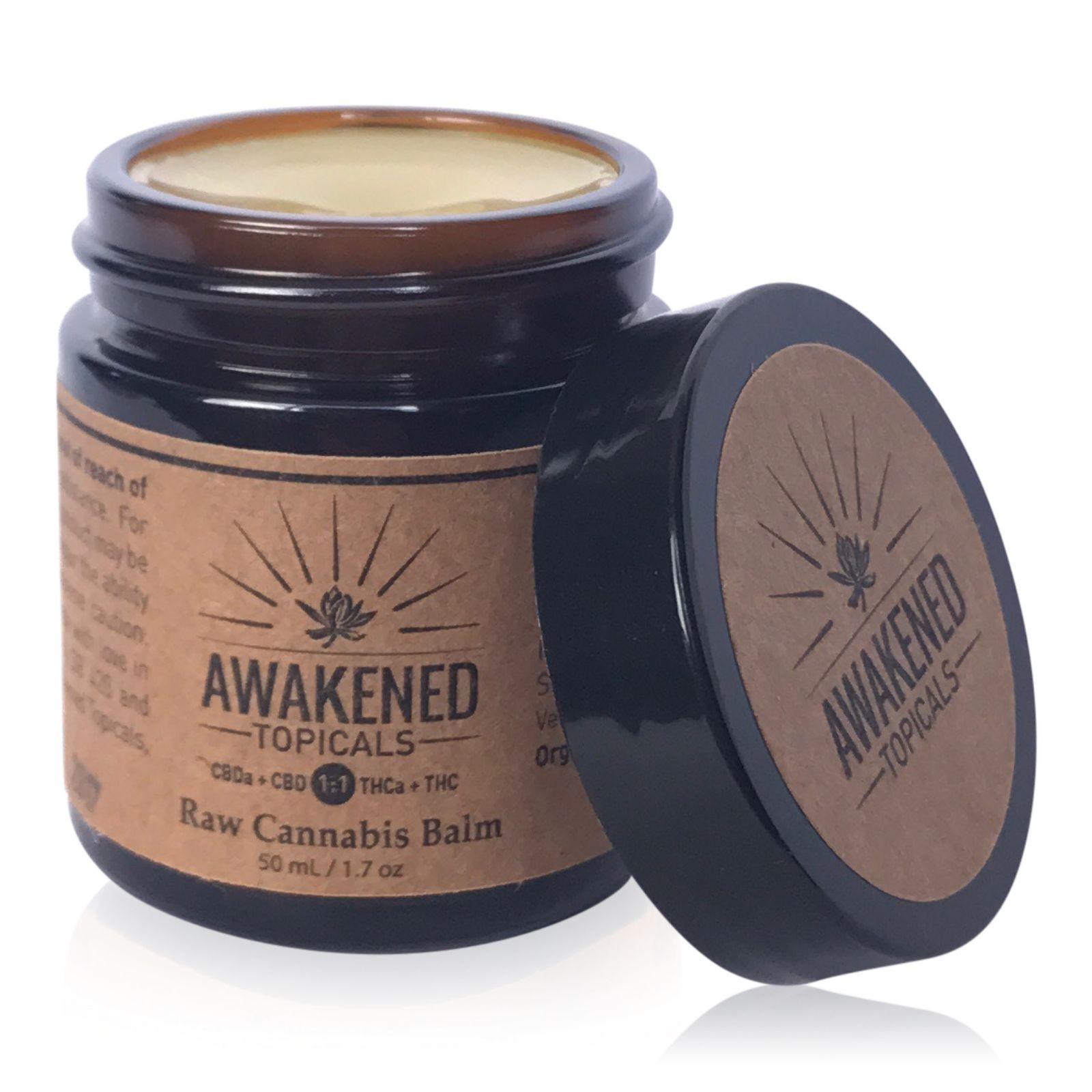 Awakened Topicals: Raw Cannabis Balm (50 mL) | Leafly