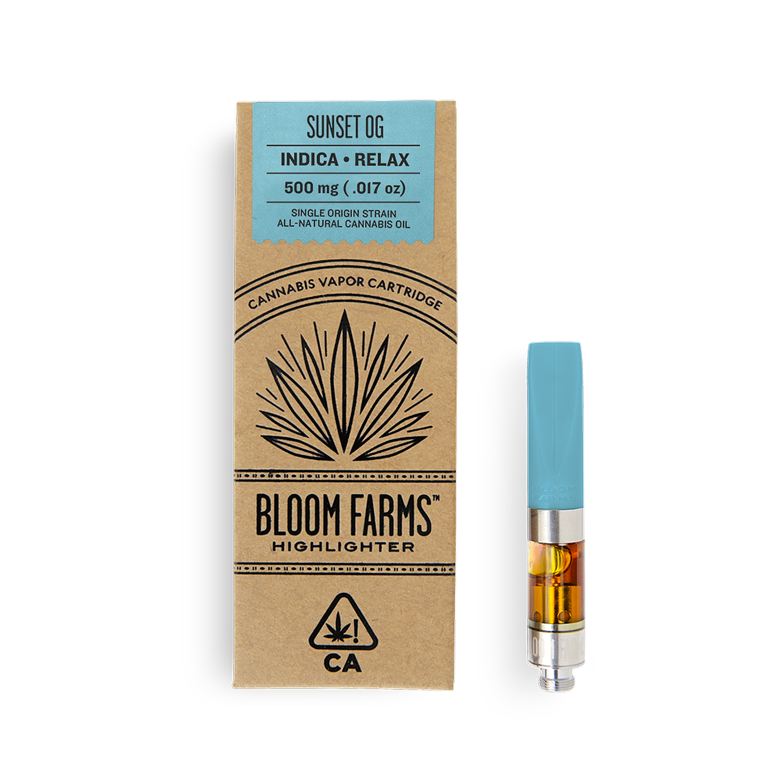 Bloom Farms: Sunset OG (Indica) Single Origin Cured Resin - 0.5g ...