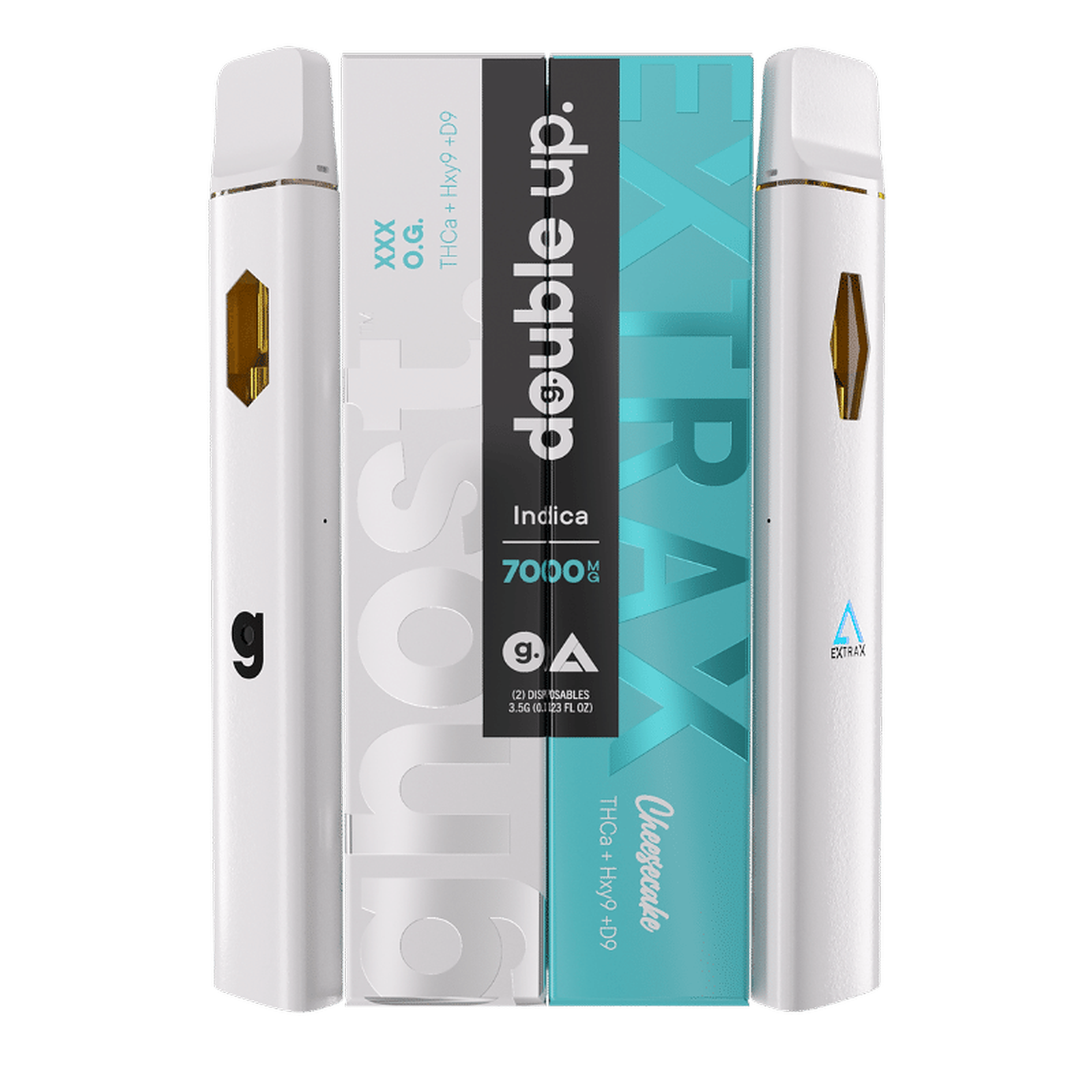 Delta Extrax: Cheesecake + XXX OG Ghost Extrax Disposables - 2 Pack ...