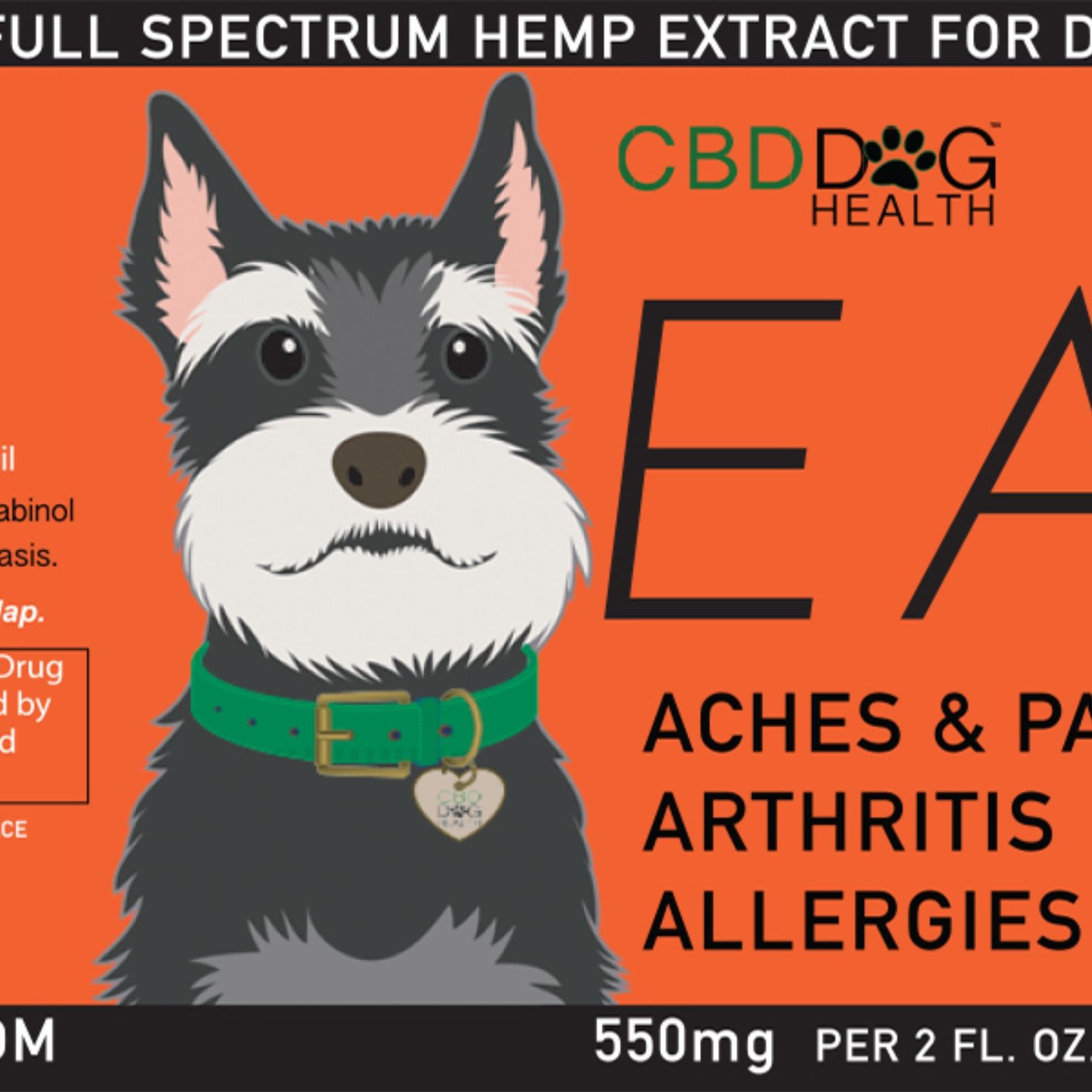 CBD Dog Health: EASE - Full Spectrum Extract -CBD Oil for Dogs | Leafly
