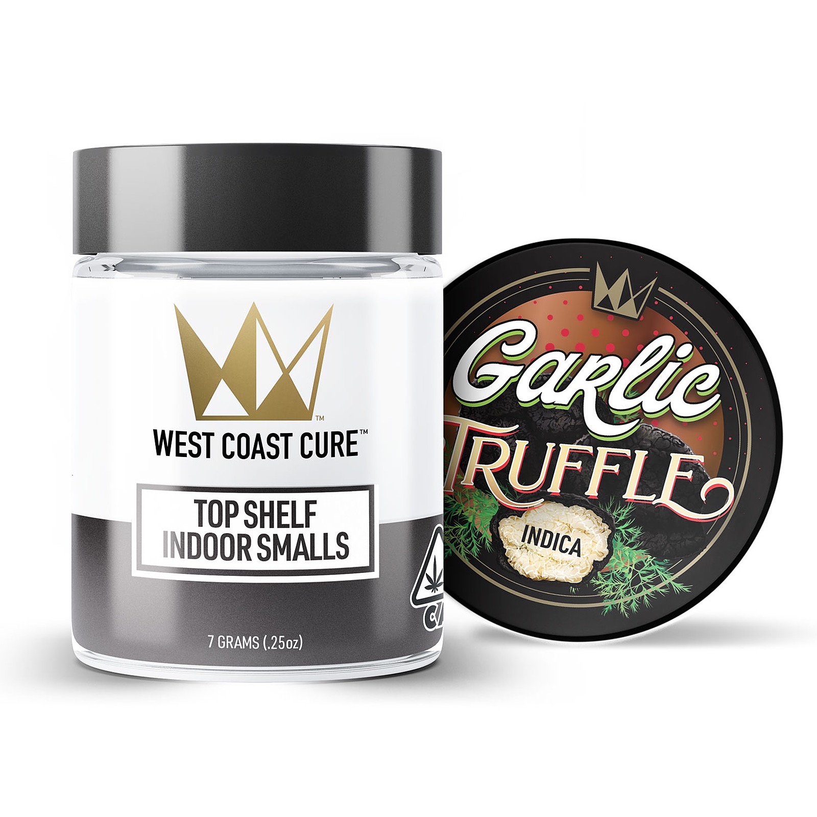 West Coast Cure: Garlic Truffle - 7G Top Shelf Smalls | Leafly