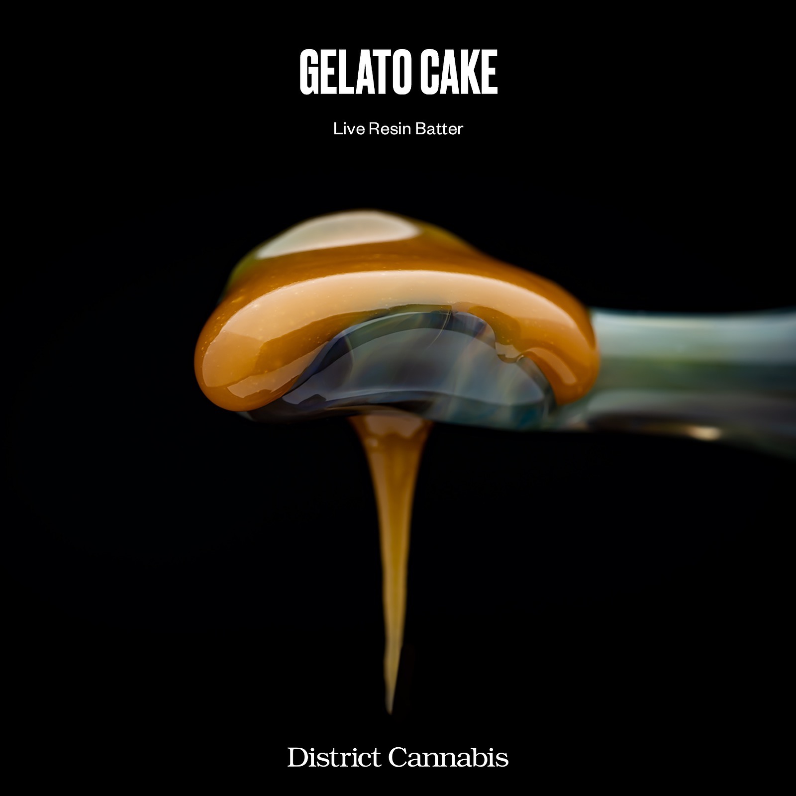 District Cannabis: Gelato Cake Live Resin Batter 3.5g | Leafly