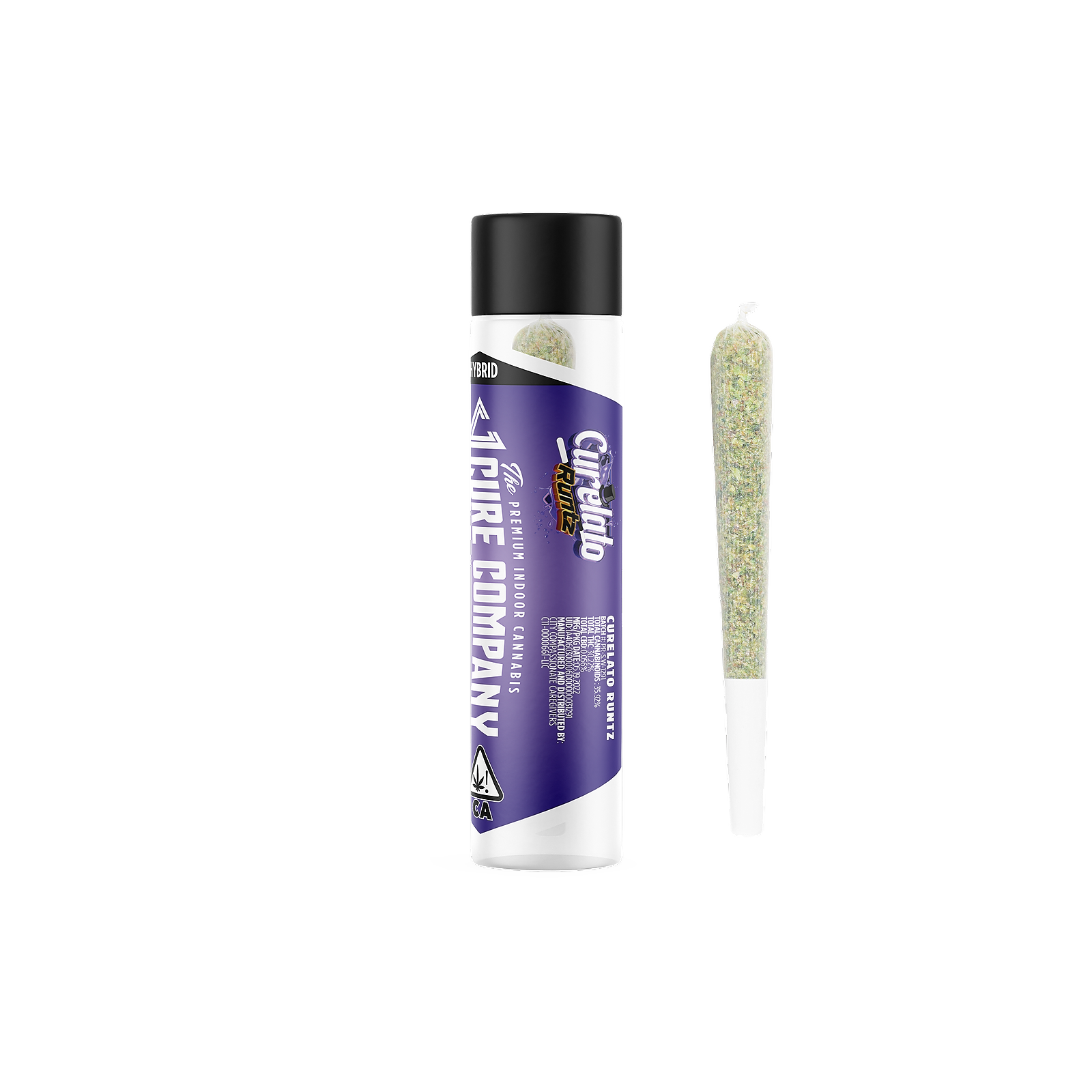 The Cure Company: Curelato Runtz | 1g PreRoll | Leafly