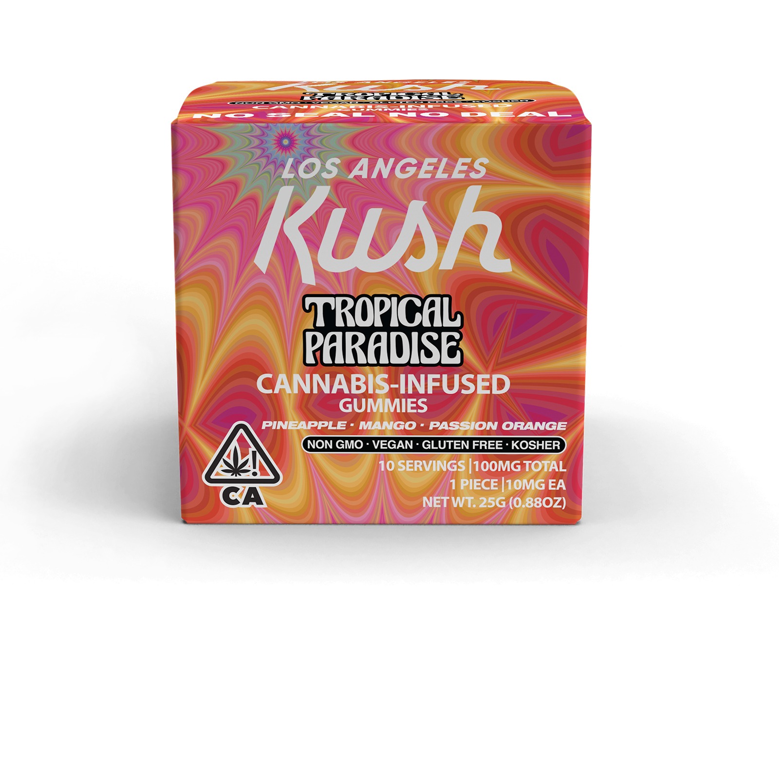LA Kush - Los Angeles Kush: Tropical Paradise 100mg Gummies | Leafly