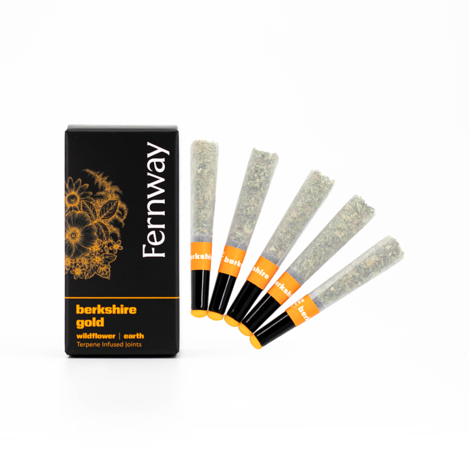 Fernway: Fernway - Berkshire Gold Terpene Infused Joint 2.5g 5-pack (S ...