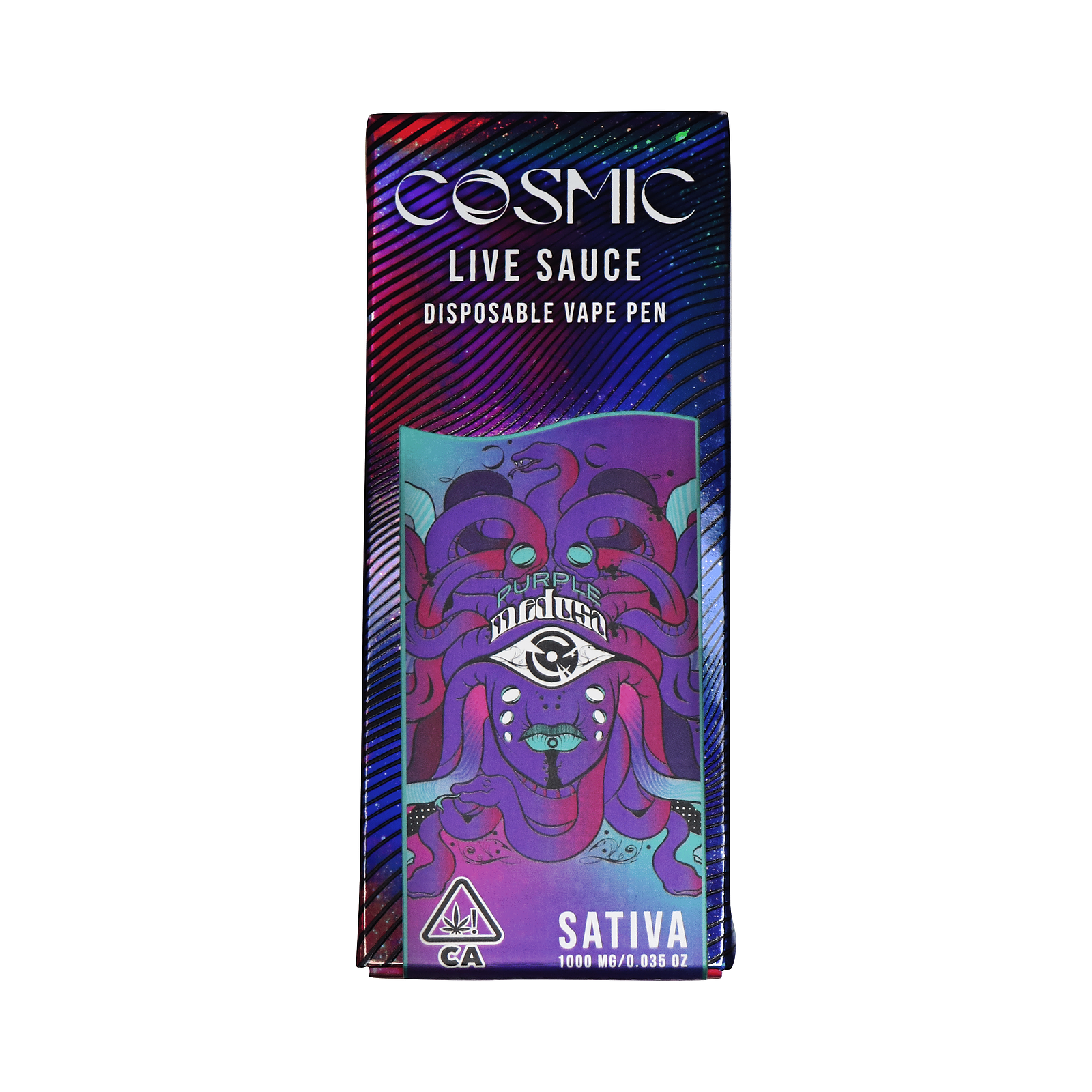 Cosmic Concentrates: Purple Medusa | Live Sauce Disposable Vape Pen ...