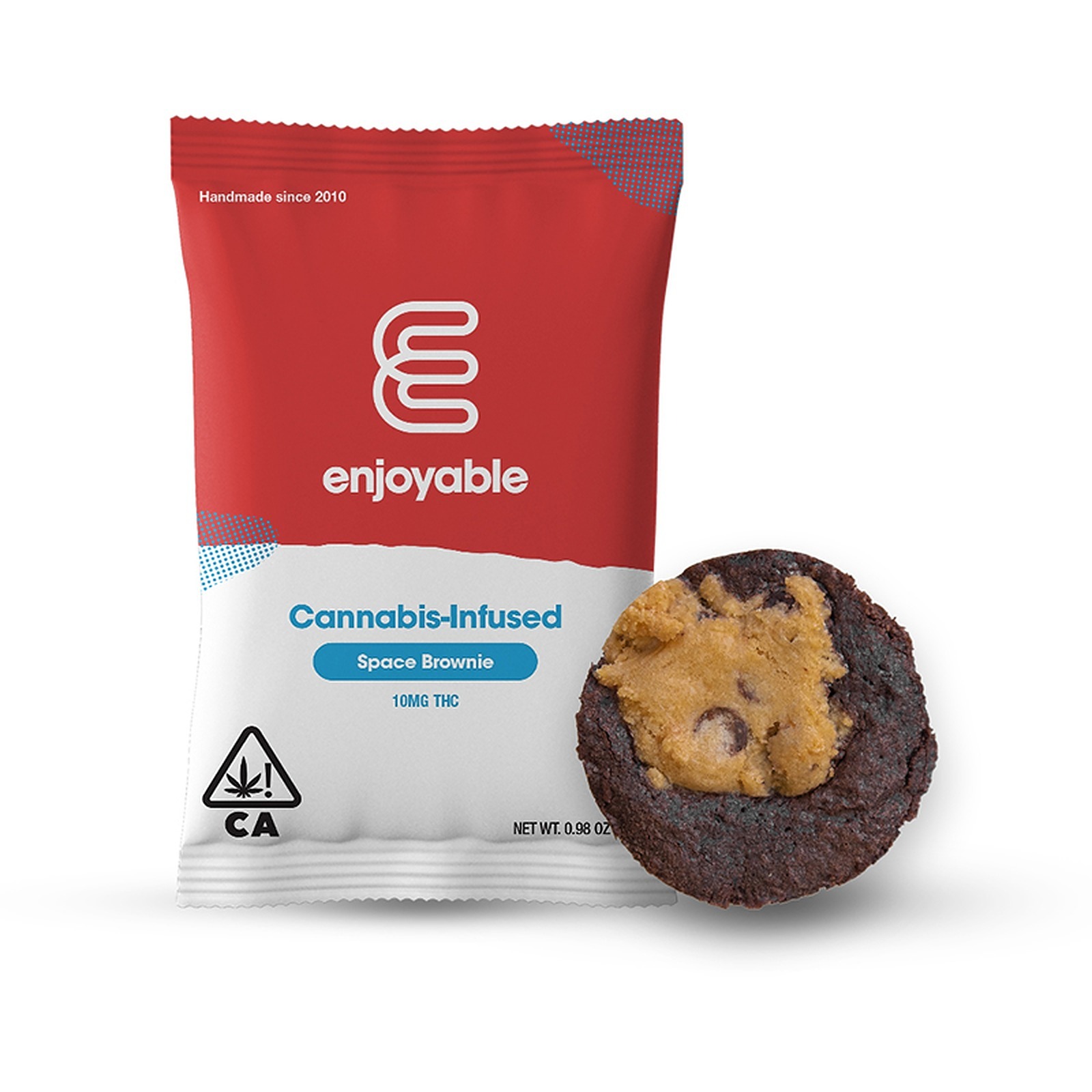 Enjoyable: Enjoyable "Space Brownie" 10mg (Single) | Leafly
