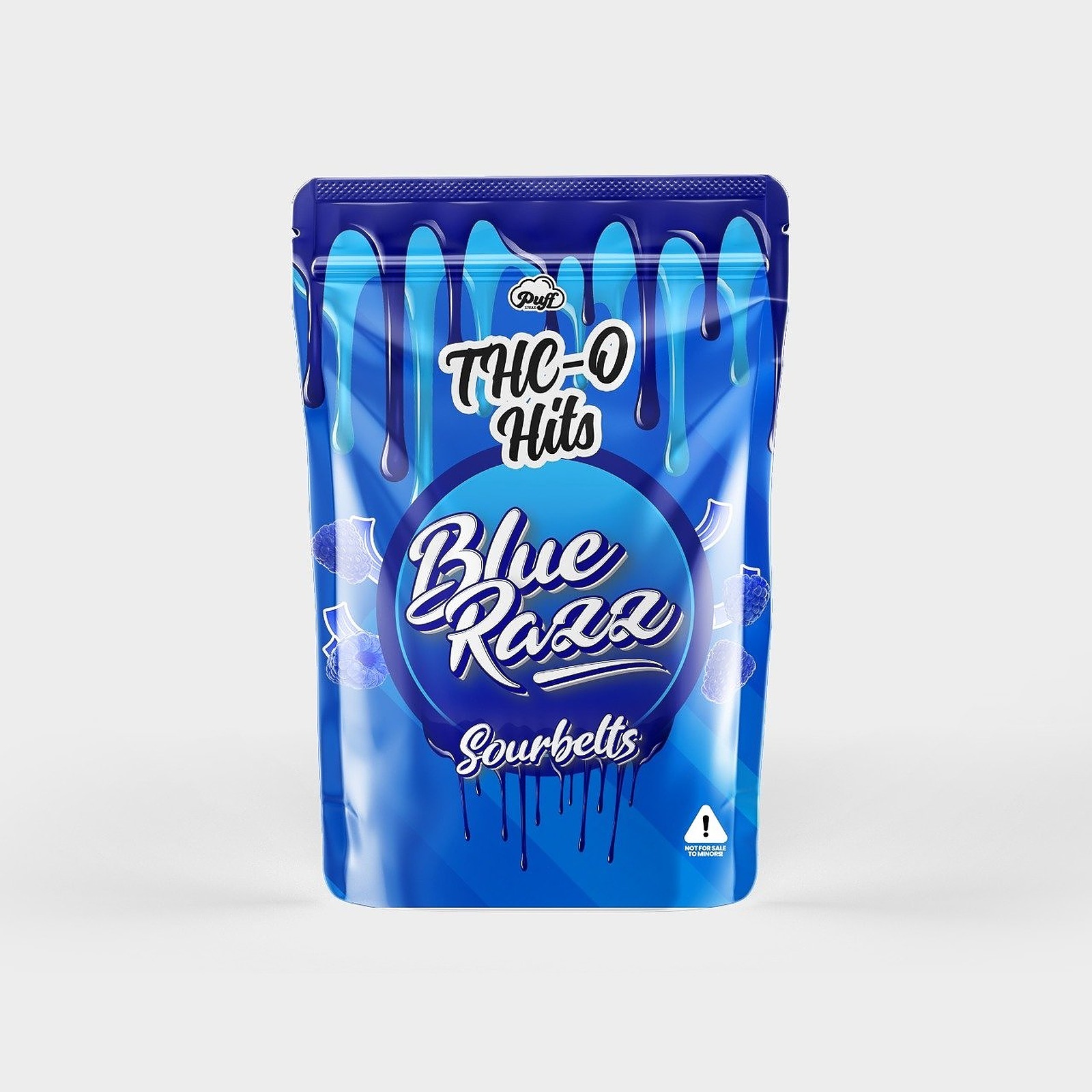 Puff Xtrax: PUFF XTRAX | THC-O Hits Sour Belts: Blue Raspberry | Leafly