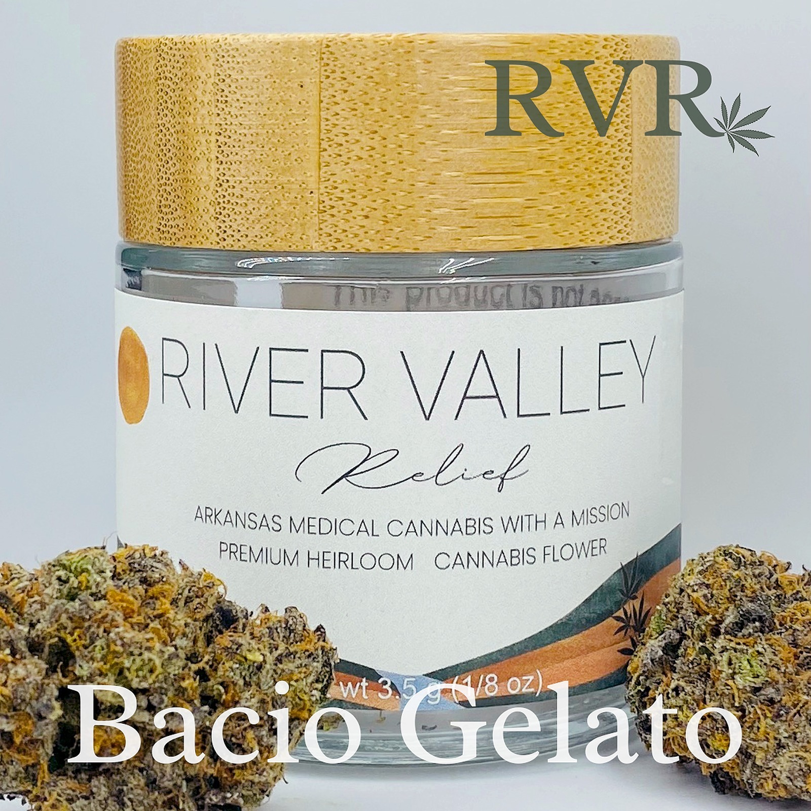 River Valley Relief: Bacio Gelato Hybrid Flower | Leafly