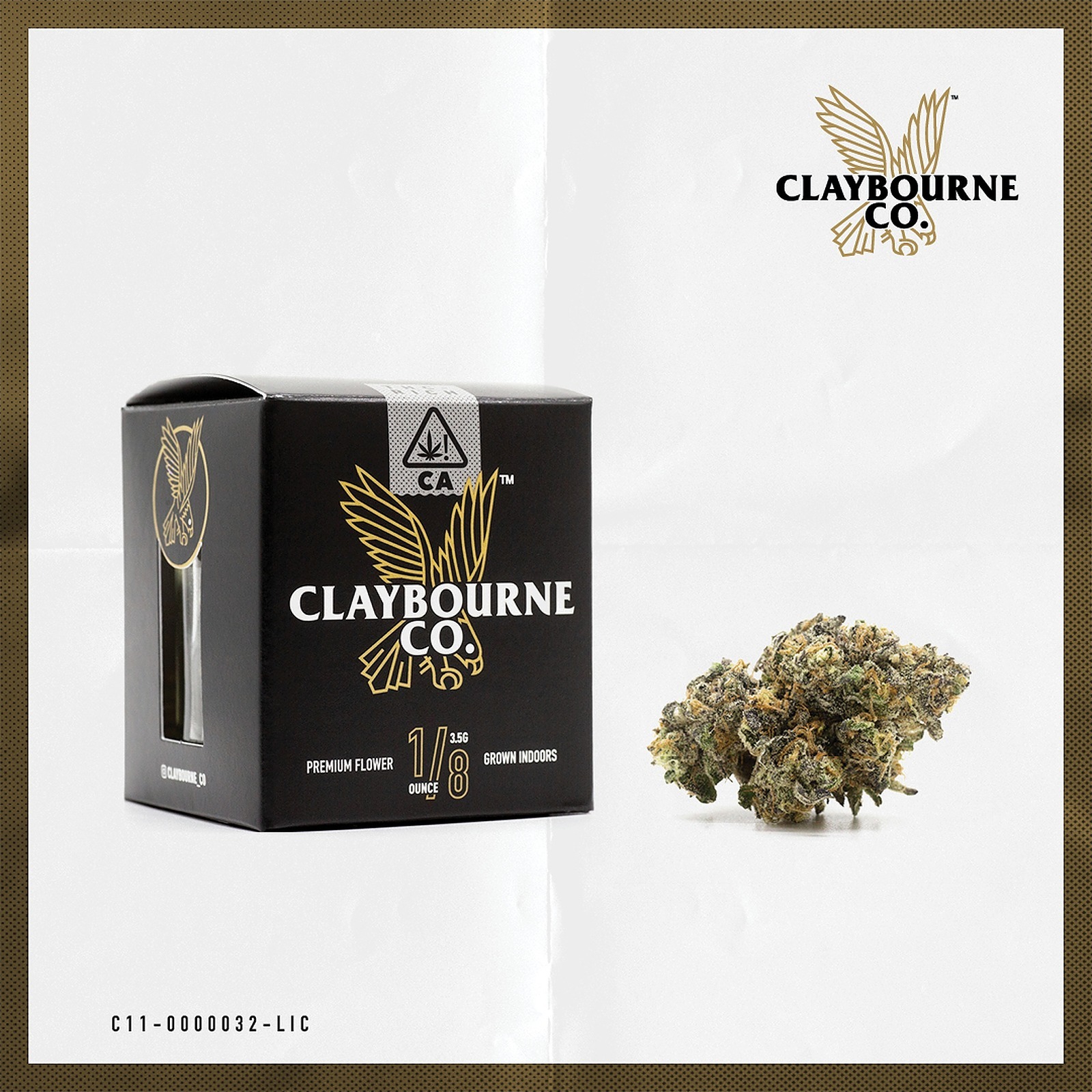 Claybourne Co.: Gush Mints (3.5g) | Leafly