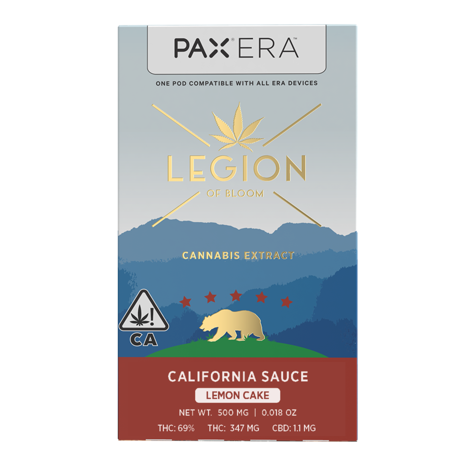 Legion of Bloom: California Sauce Pod- Lemon Cake | Leafly