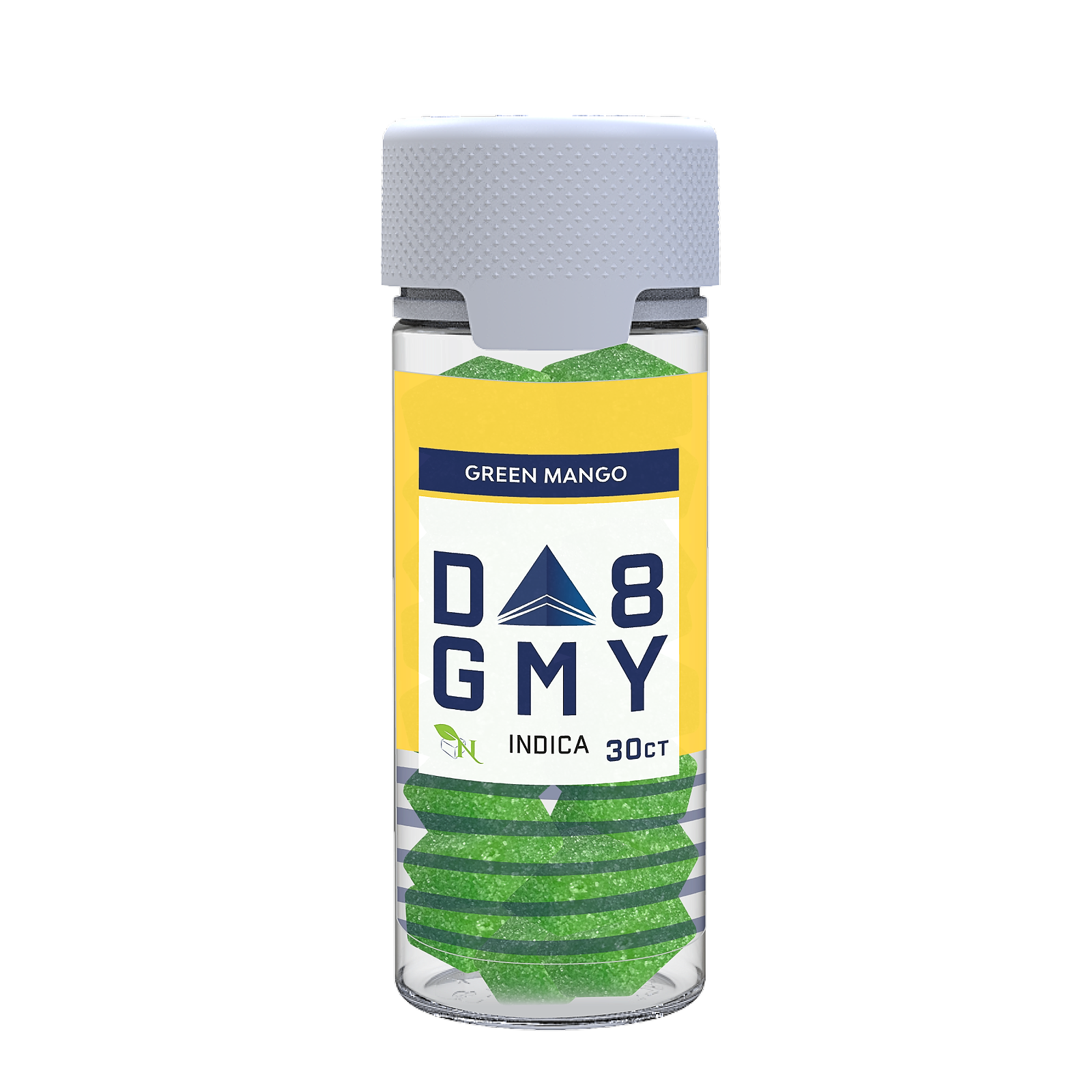 A Gift From Nature: Delta 8 Gummies Green Mango – 750mg (30ct / 25mg ea ...