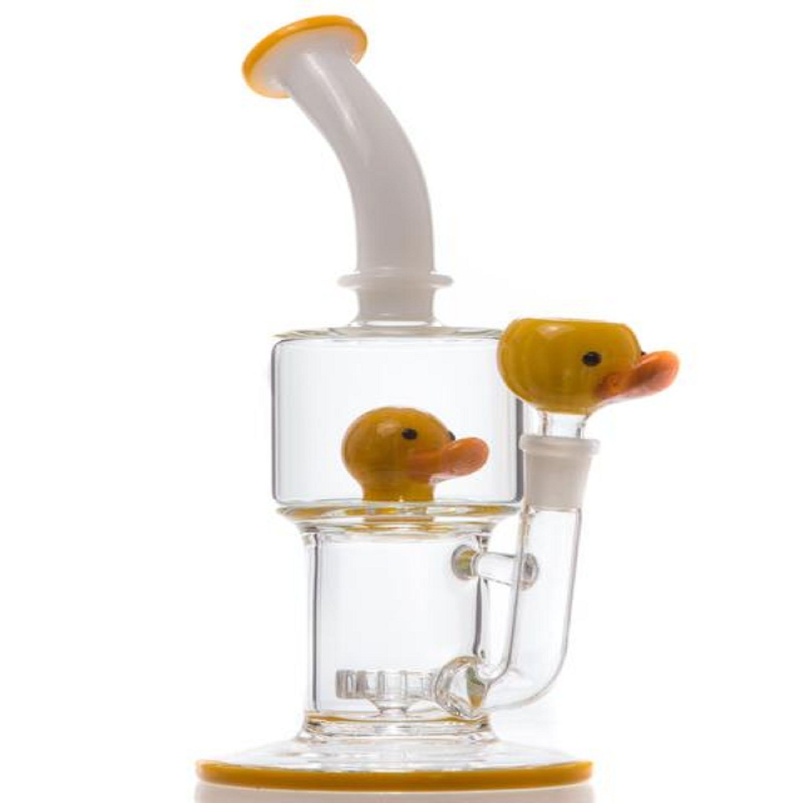 Stash Lab Technologies: 12" Circ Perc to Rubber Duck Water Pipe | Leafly