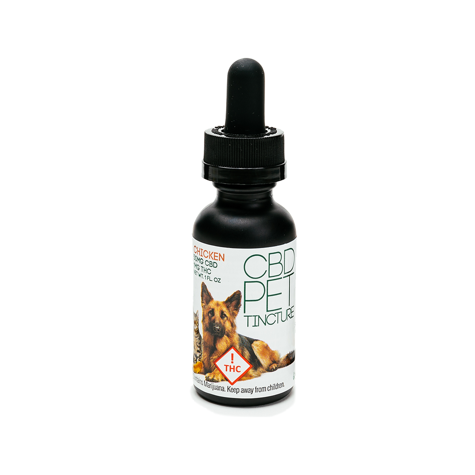 CBD Pet Tincture: CBD Pet Tincture Chicken 50mg CBD : 1mg THC | Leafly