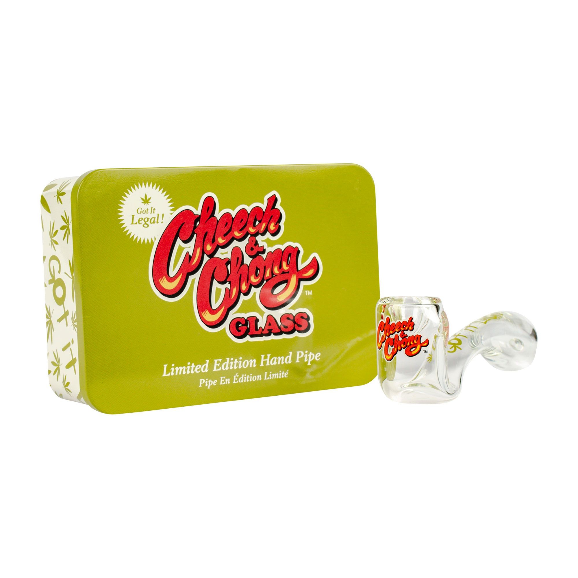 Cheech & Chong Glass: 5" Got It Legal Commemorative Sherlock Hand Pipe ...