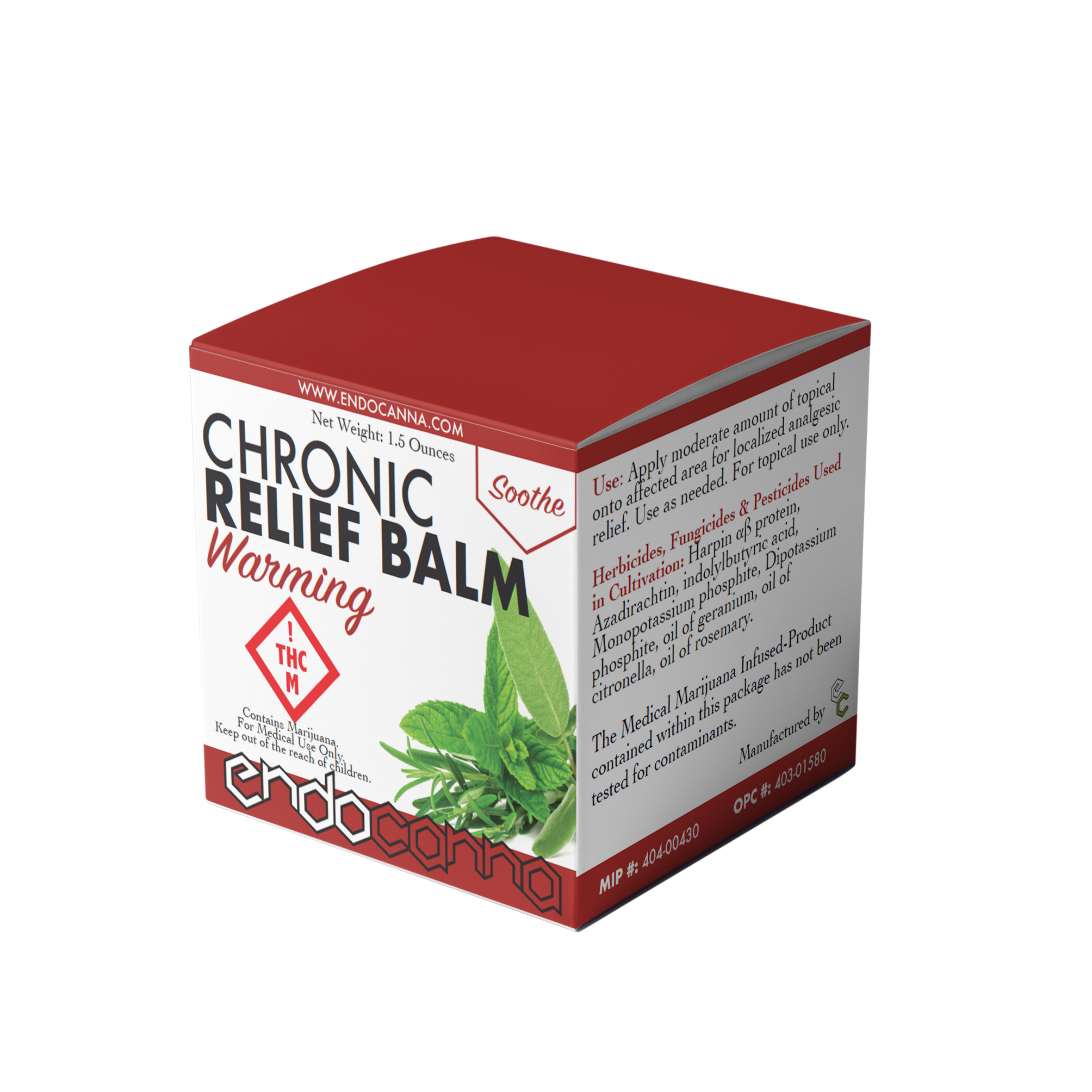 EndoCanna: Chronic Relief Balm: Warming | Leafly