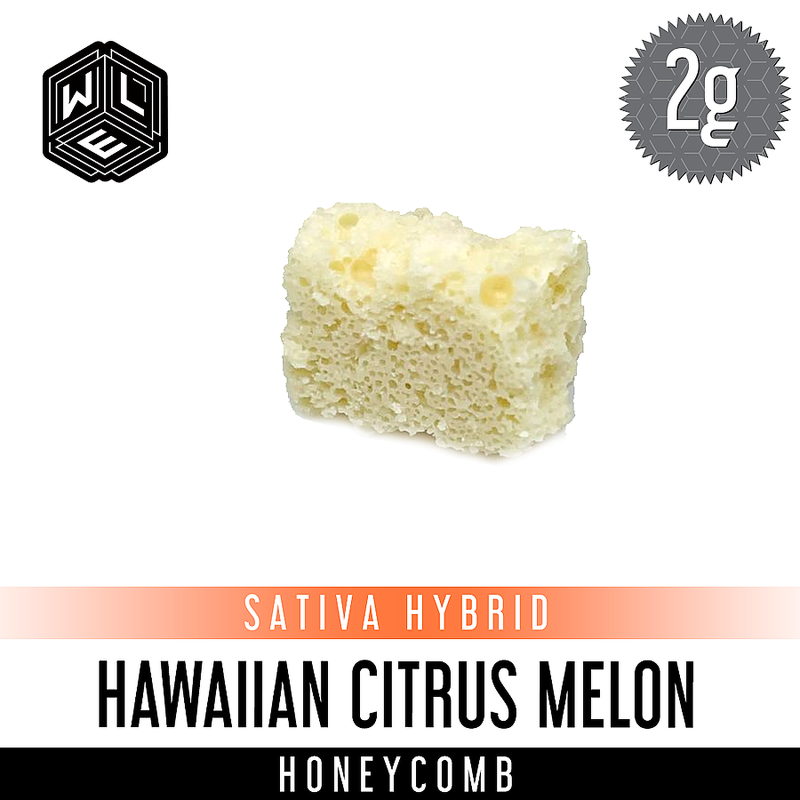 White Label Extracts: Hawaiian Citrus Melon Honeycomb 2 Gram | Leafly