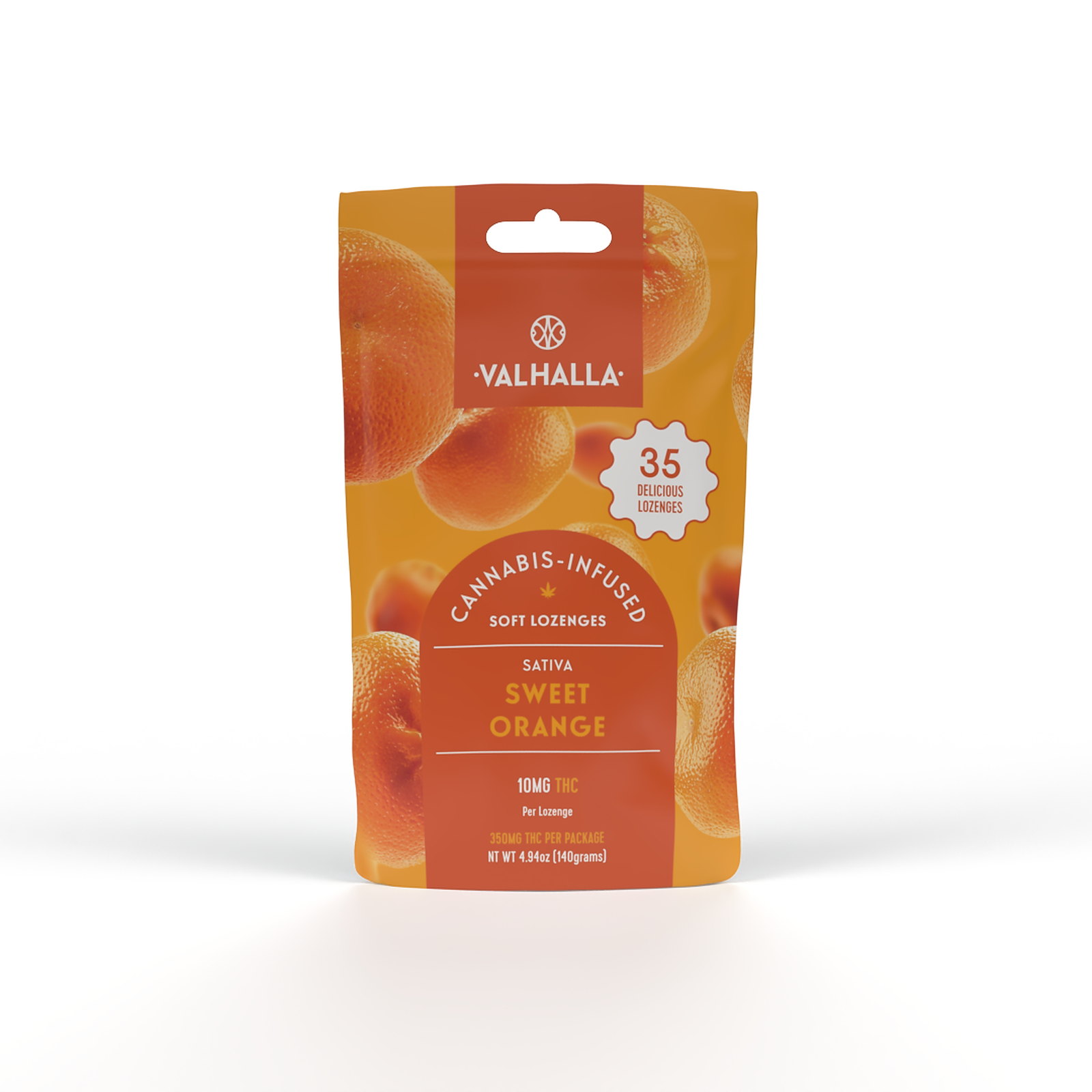 Valhalla Confections: Sweet Orange Soft Lozenges | Leafly