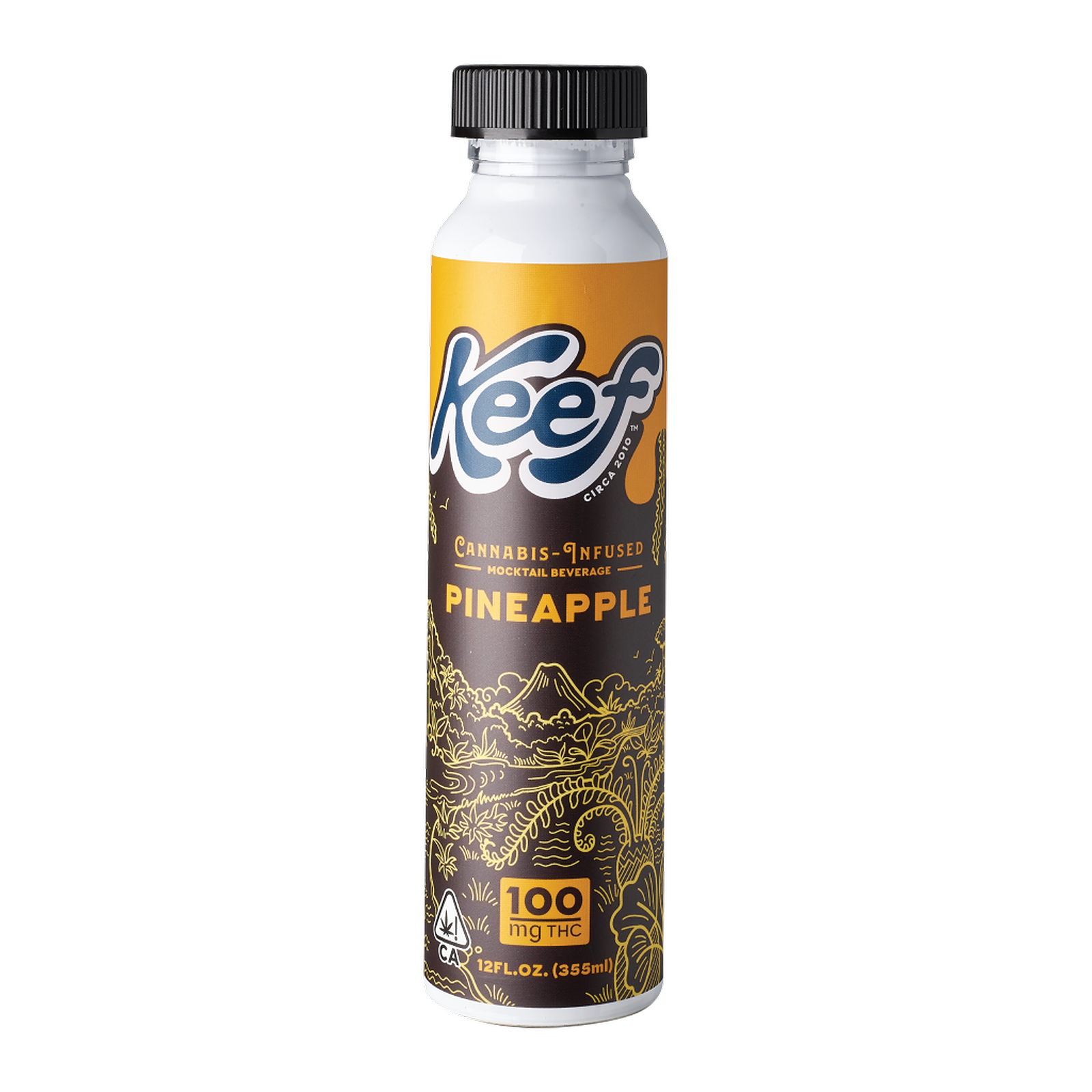Keef Brands: Keef Mocktail - Pineapple 100mg | Leafly