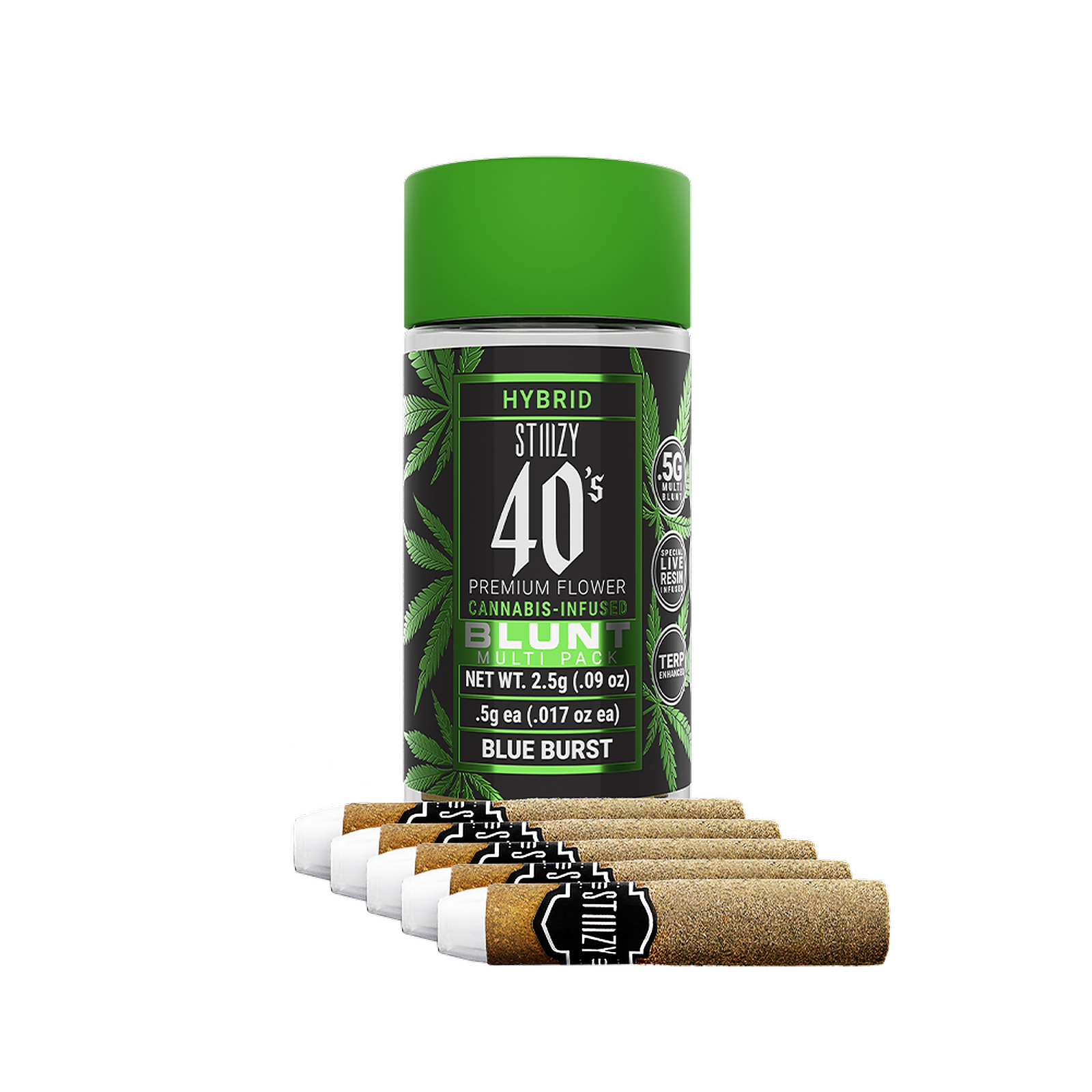 STIIIZY: BLUE BURST - 40s MINI BLUNT MULTI PACK .5G | Leafly STIIIZY: BLUE BURST - 40s MINI BLUNT MULTI PACK .5G | Leafly