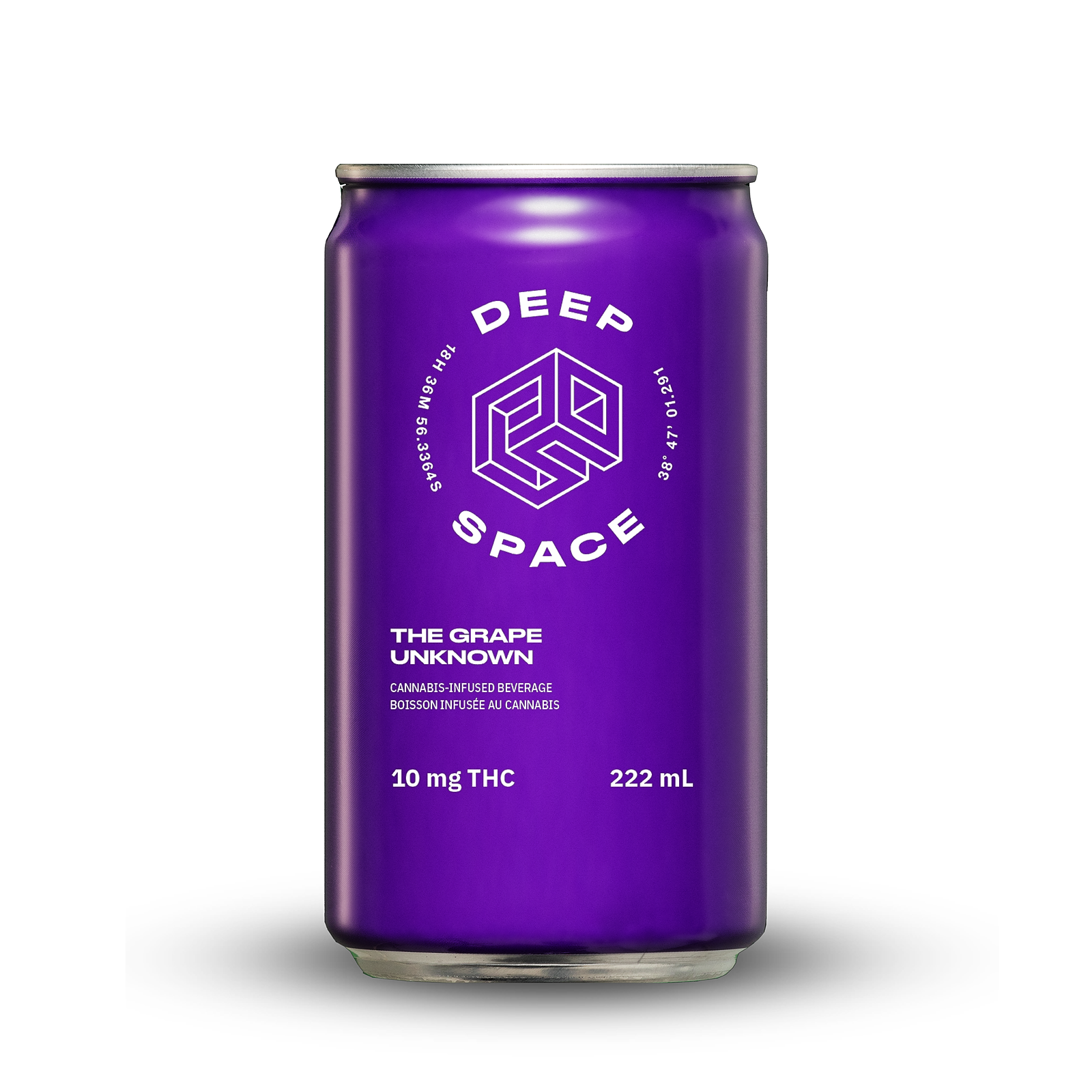 Deep Space: Deep Space The Grape Unknown Beverage (10mg THC) | Leafly