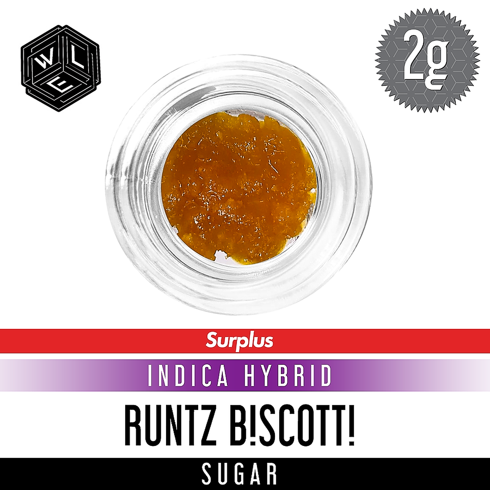 White Label Extracts: Runtz Biscotti Sugar 2 Gram | Leafly