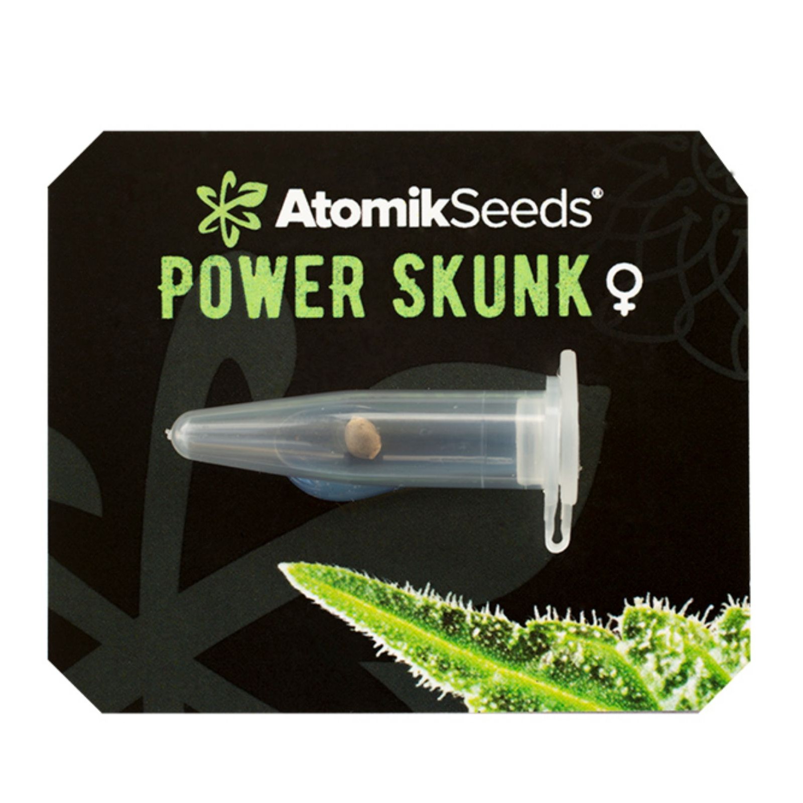 Atomik Seeds: Power Skunk feminized cannabis seeds | Leafly