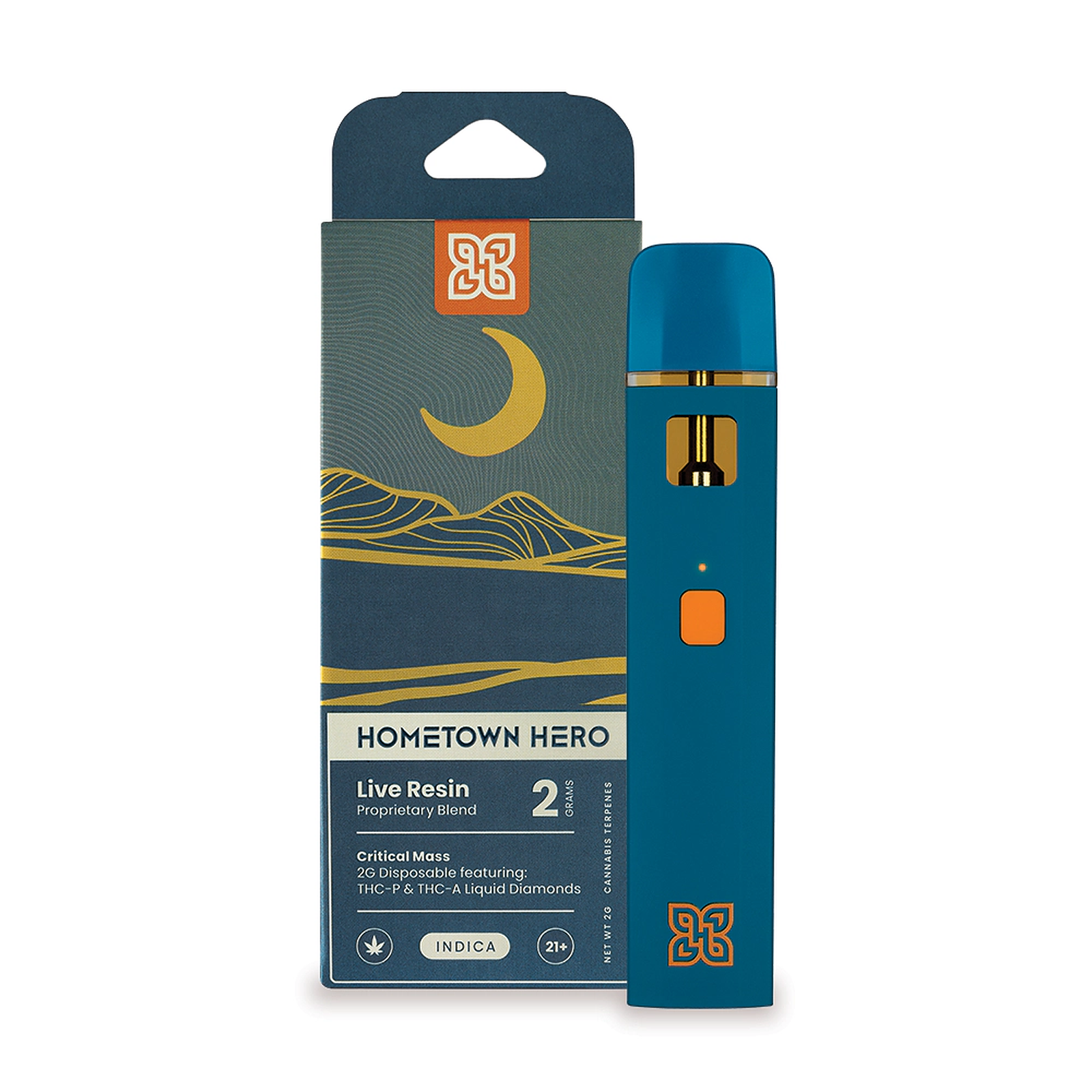 Hometown Hero: Critical Mass 2g Liquid Diamond THC-A Vape | Leafly