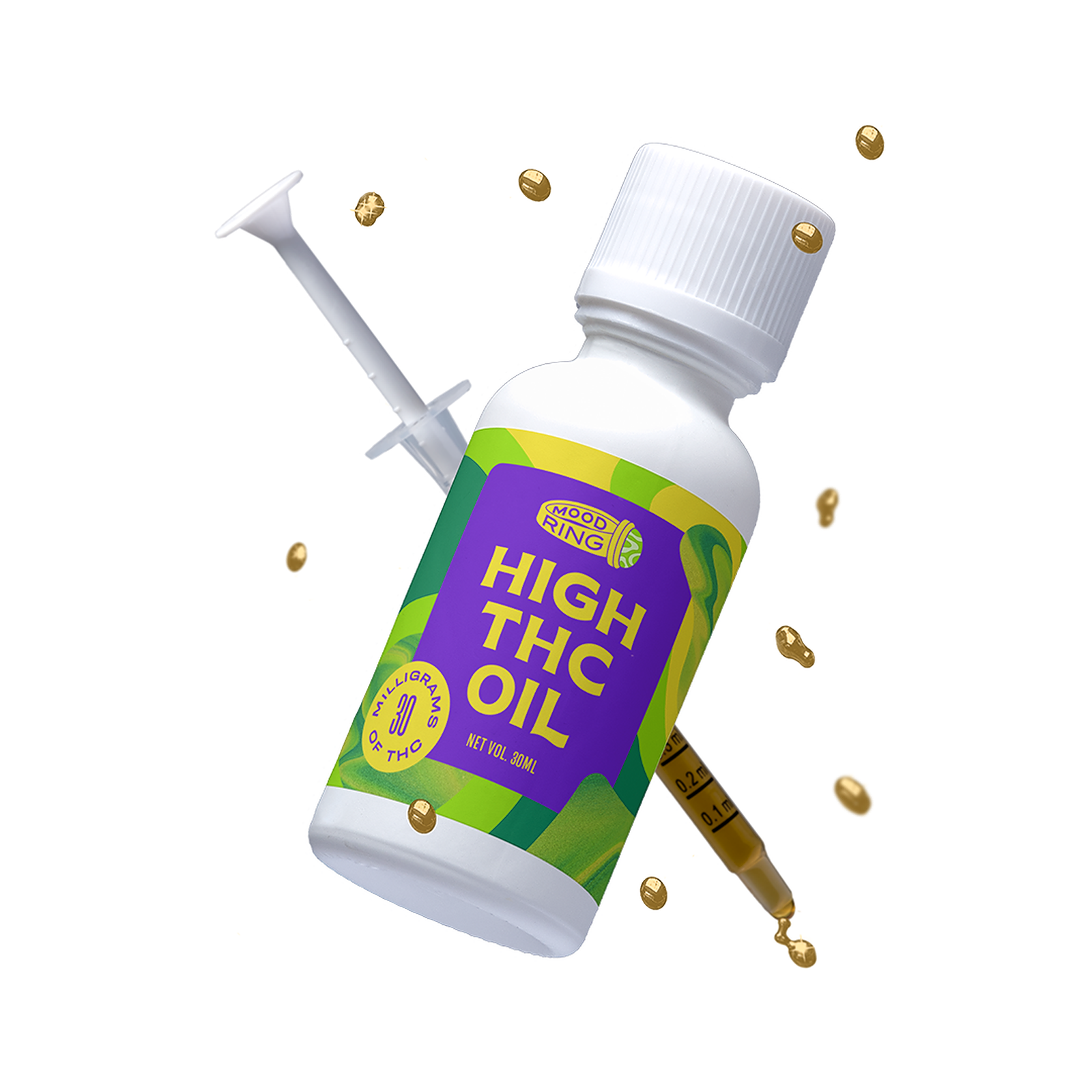 Mood Ring: High THC Oil 825mg | Leafly