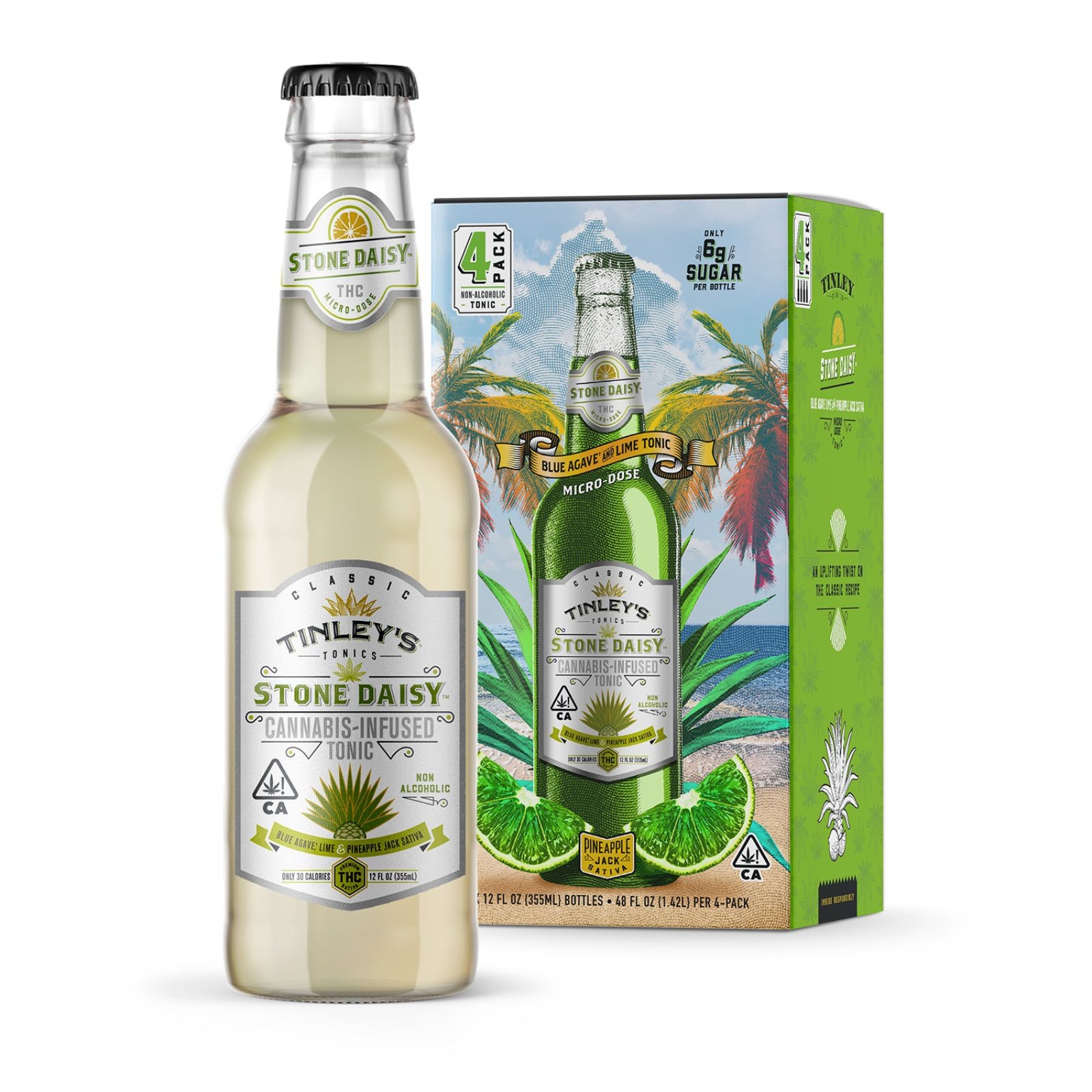 Tinley's Beverage: Tinley's™ Stone Daisy™ Tonics | Leafly