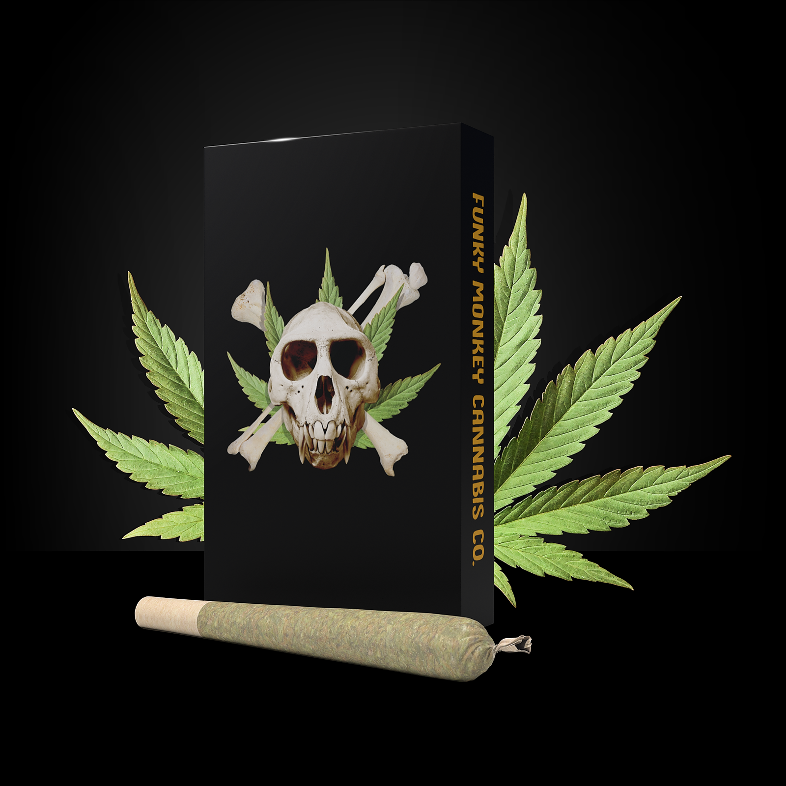 Funky Monkey Cannabis Co.: Rude Boi OG Pre-Rolls 5g 5-pack | Leafly