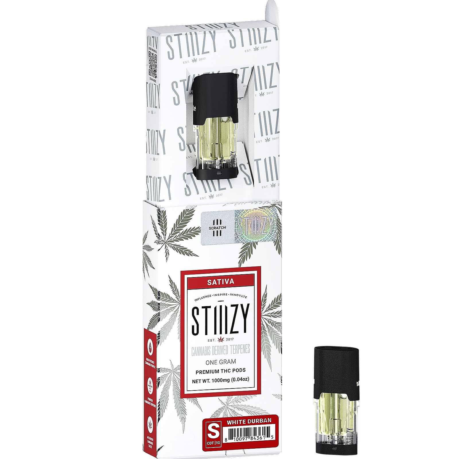 STIIIZY: WHITE DURBAN - CANNABIS DERIVED TERPENES 1G | Leafly