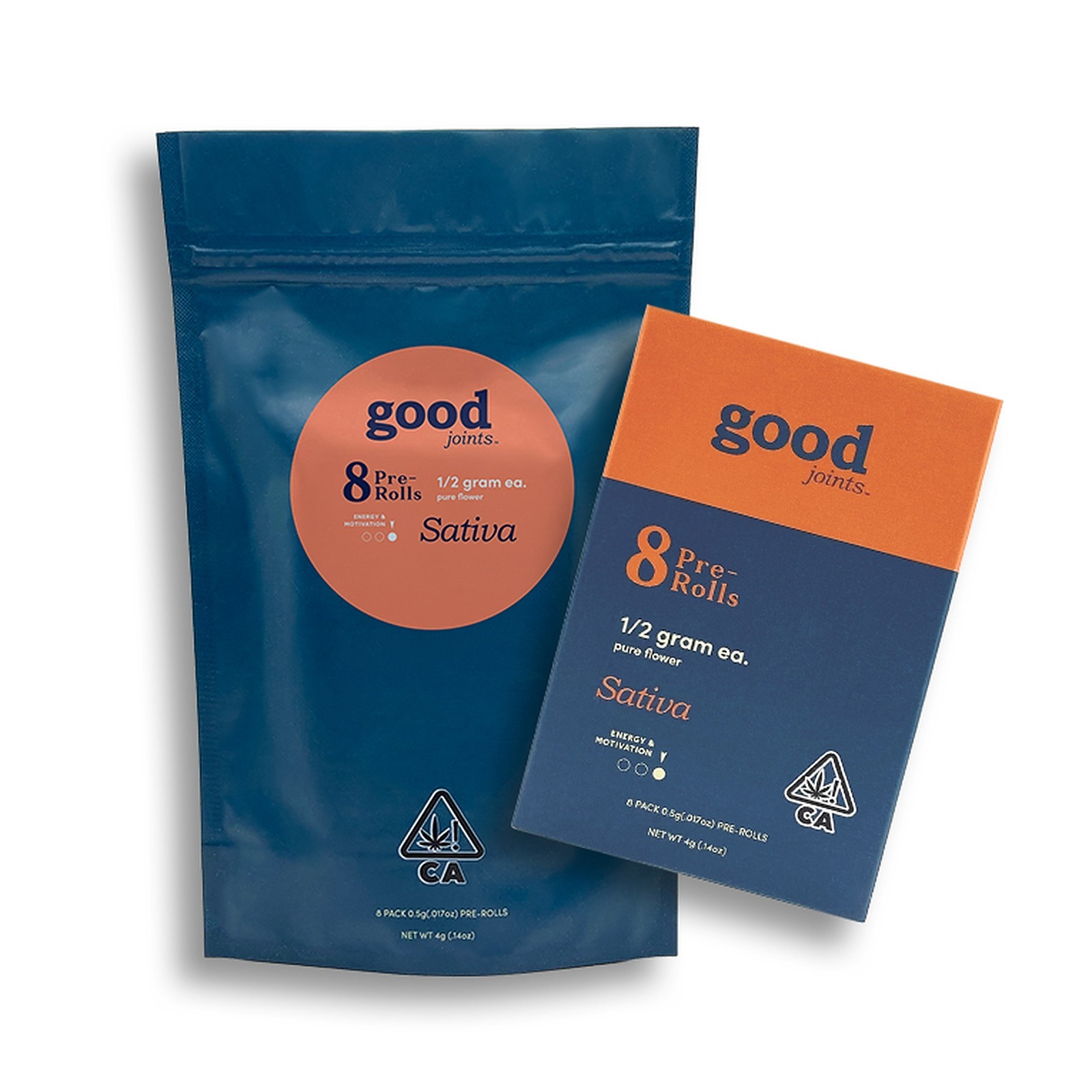 goodbrands: good joint sativa 1/2g 8 pack | Leafly