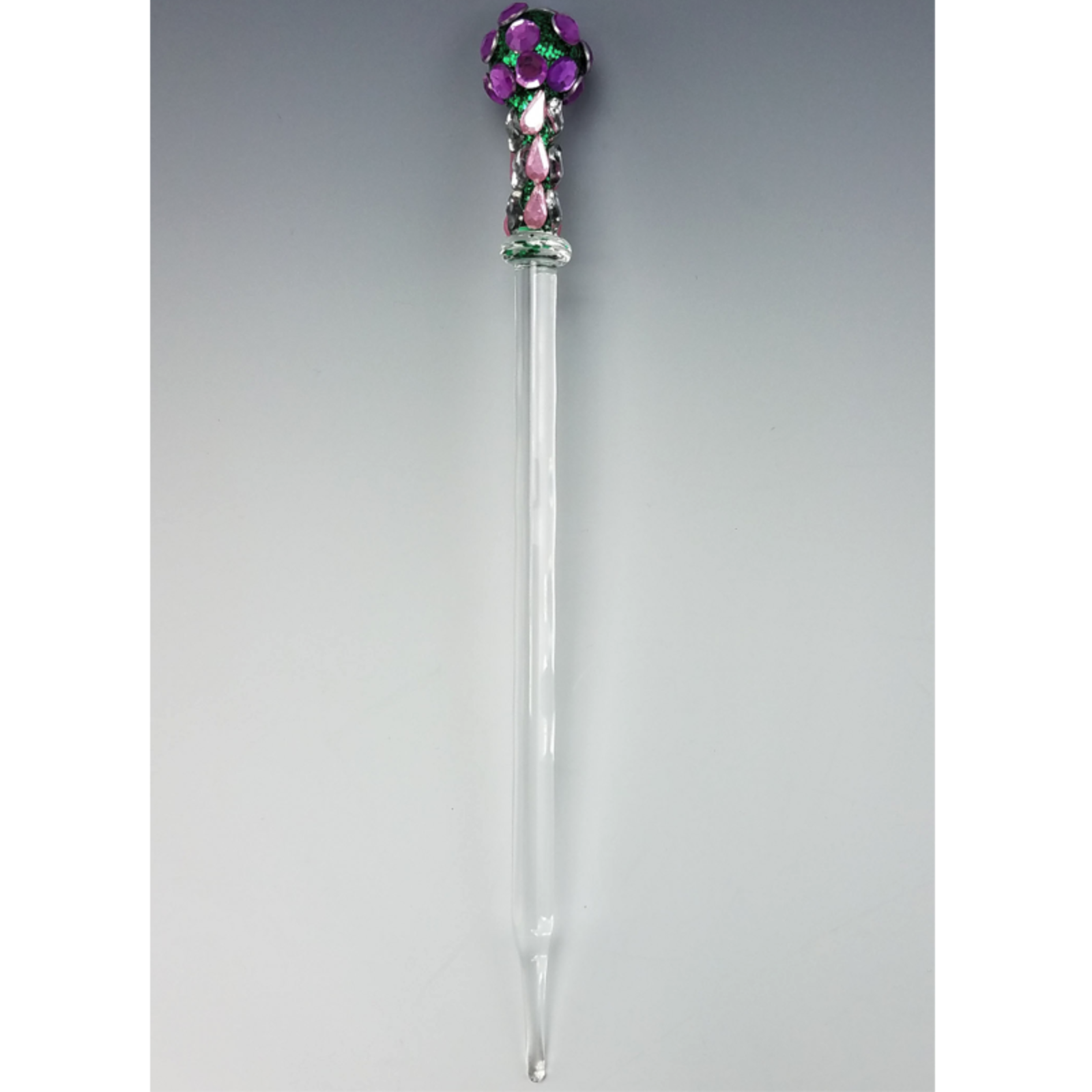 Mile High Glass Pipes: Bling Jeweled Glass Dabber for Dabbing ...