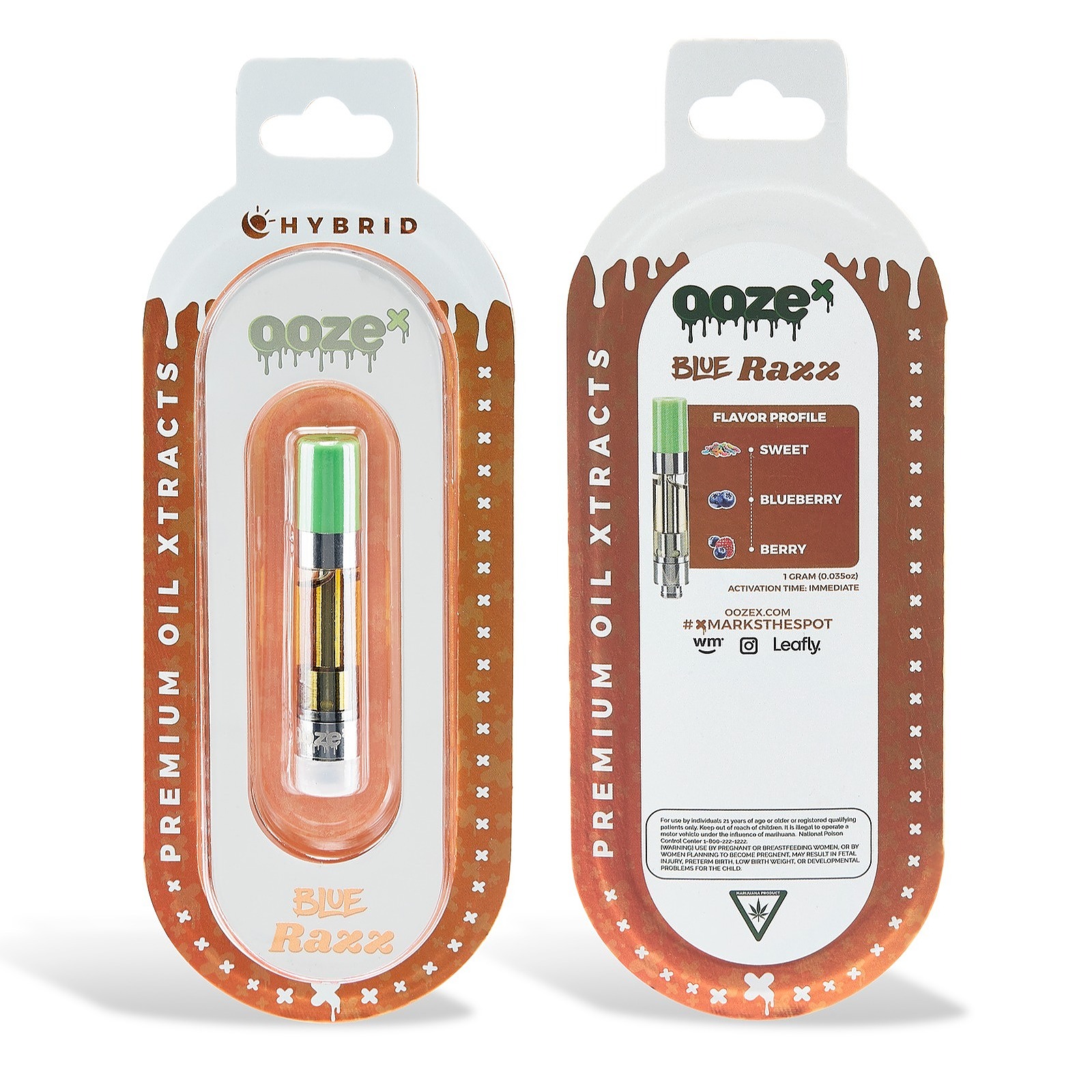 OozeX: Blue Razz | Leafly