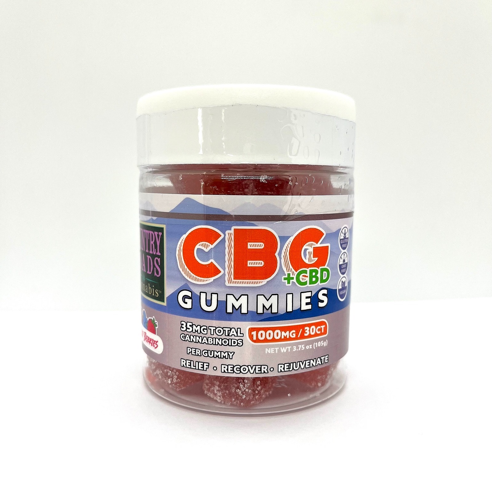 Country Roads Cannabis: CBG Gummies | Leafly