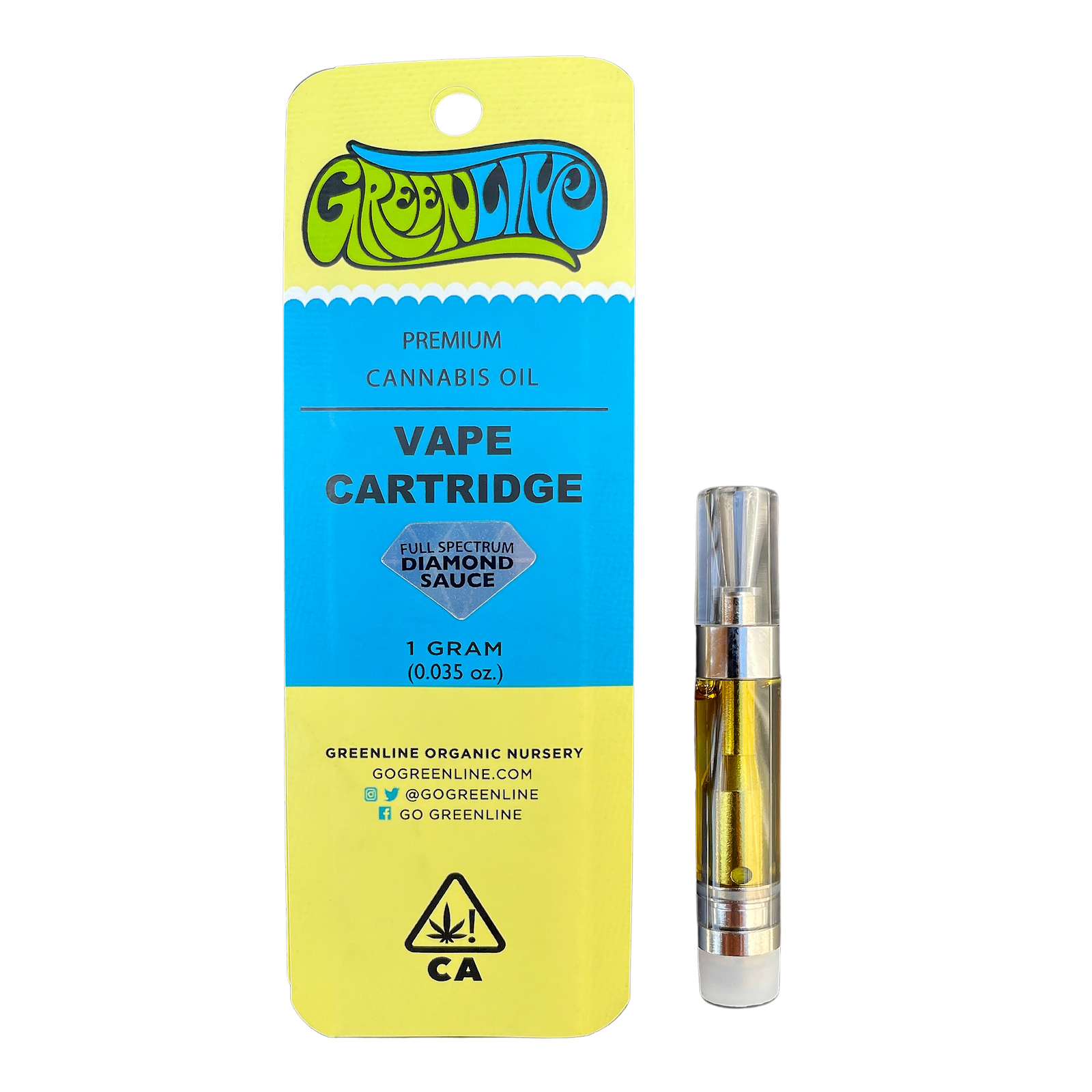 Greenline: Blue Raspberry 1G Cart | Leafly