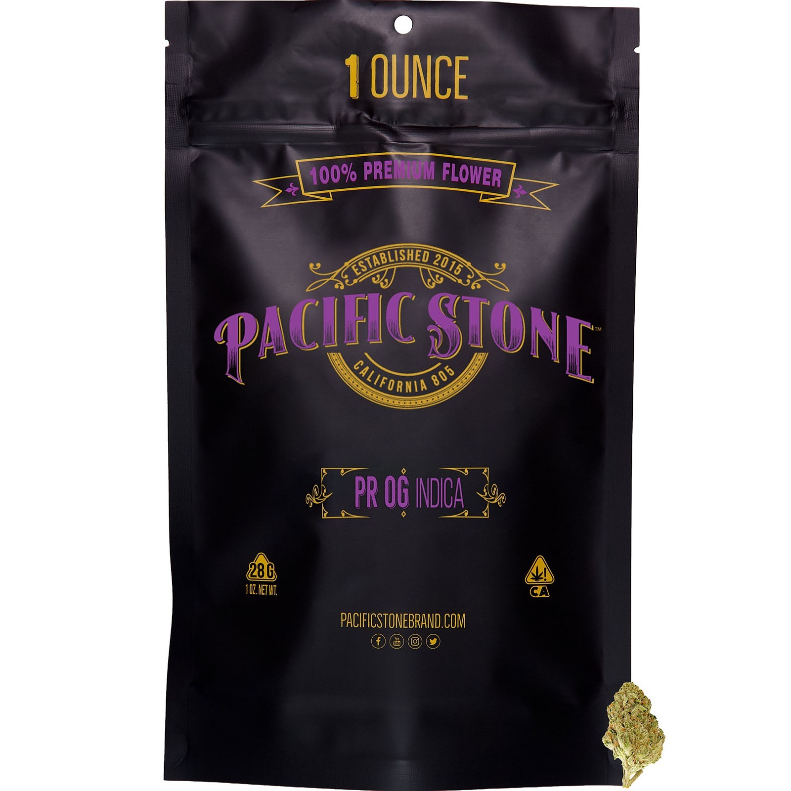 Pacific Stone: PR OG Indica (28g) | Leafly