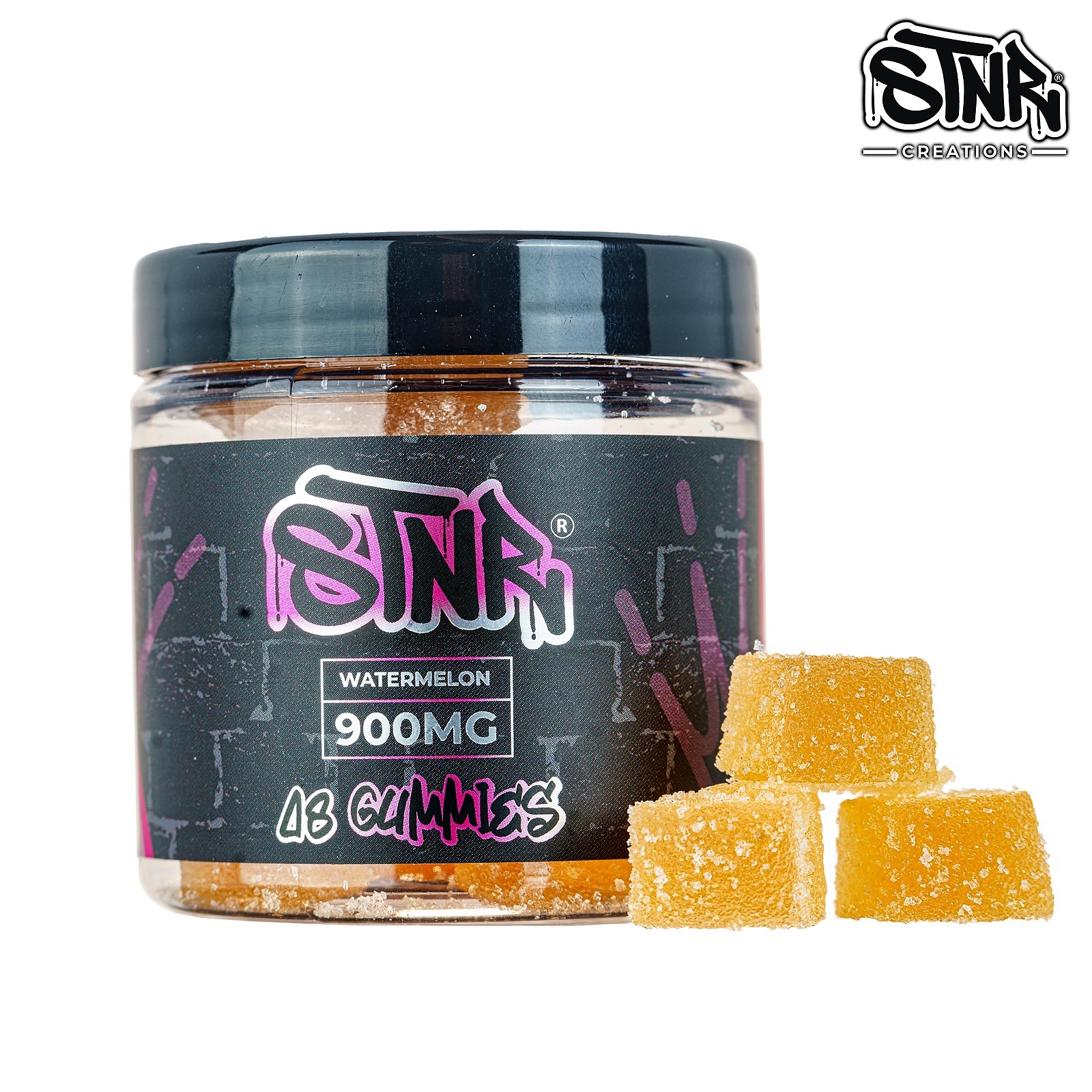 STNR Creations: Delta8 Gummies - Watermelon - 30ct | Leafly