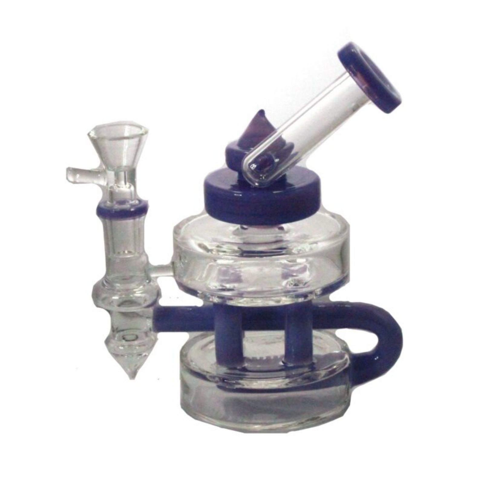 Mo Beta Glass, Co.: Inline Glass Water Pipe - 6.25" / 14mm Female | Leafly
