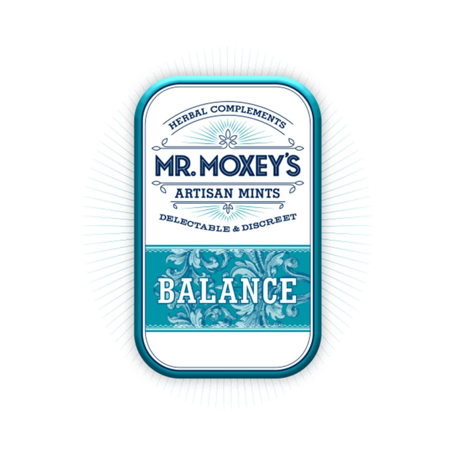 Mr. Moxey's: Balance 1:1 Peppermint Mints (100mg CBD/100mg THC) | Leafly