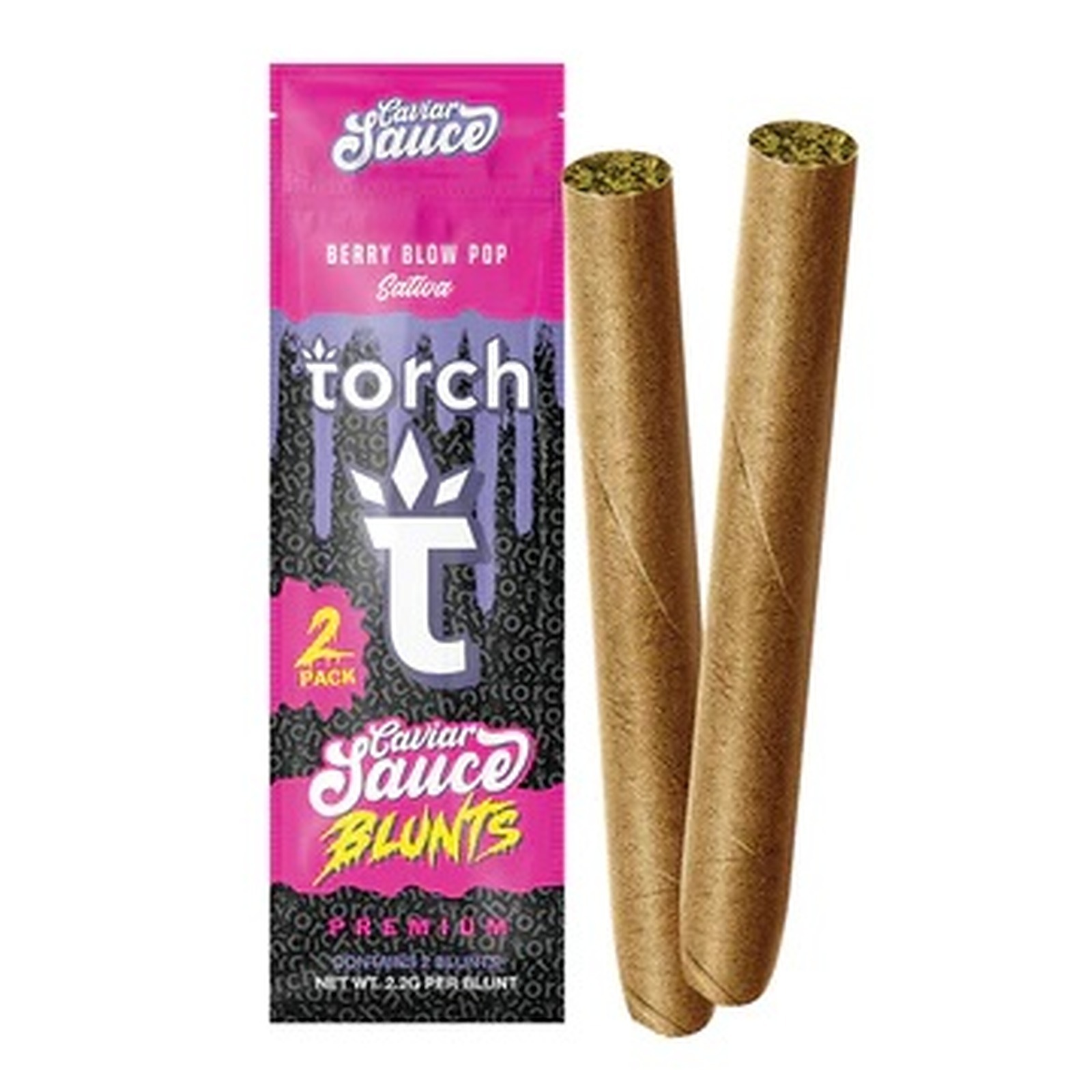 Zaleaf: Blunts Caviar Sauce Berry Blow Pop Sativa Torch THC-A Infused ...