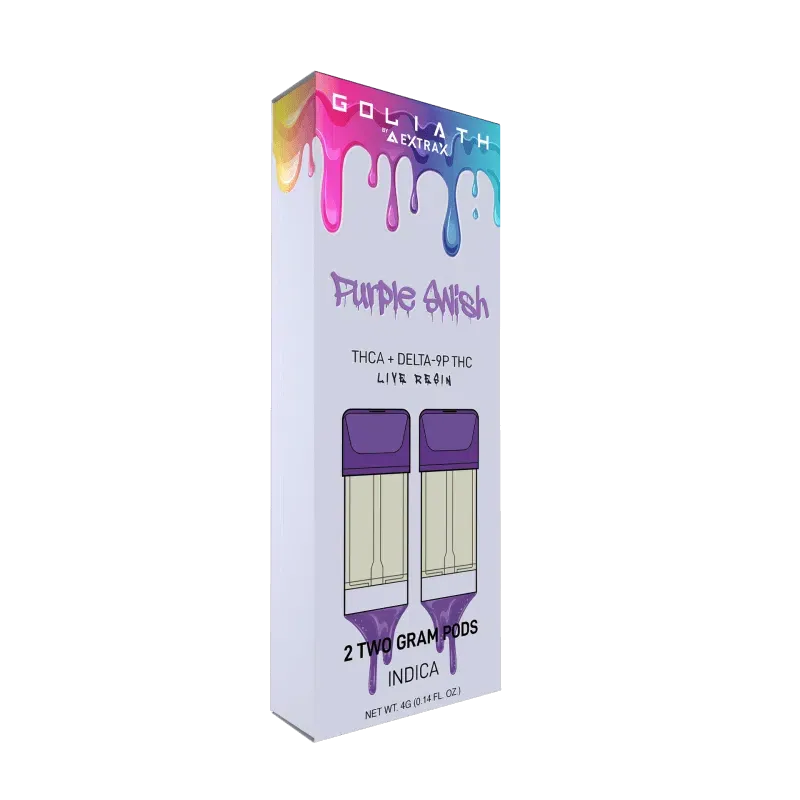 Delta Extrax: Purple Swish | THCa + Delta-9p 2G Pods Duo | Leafly