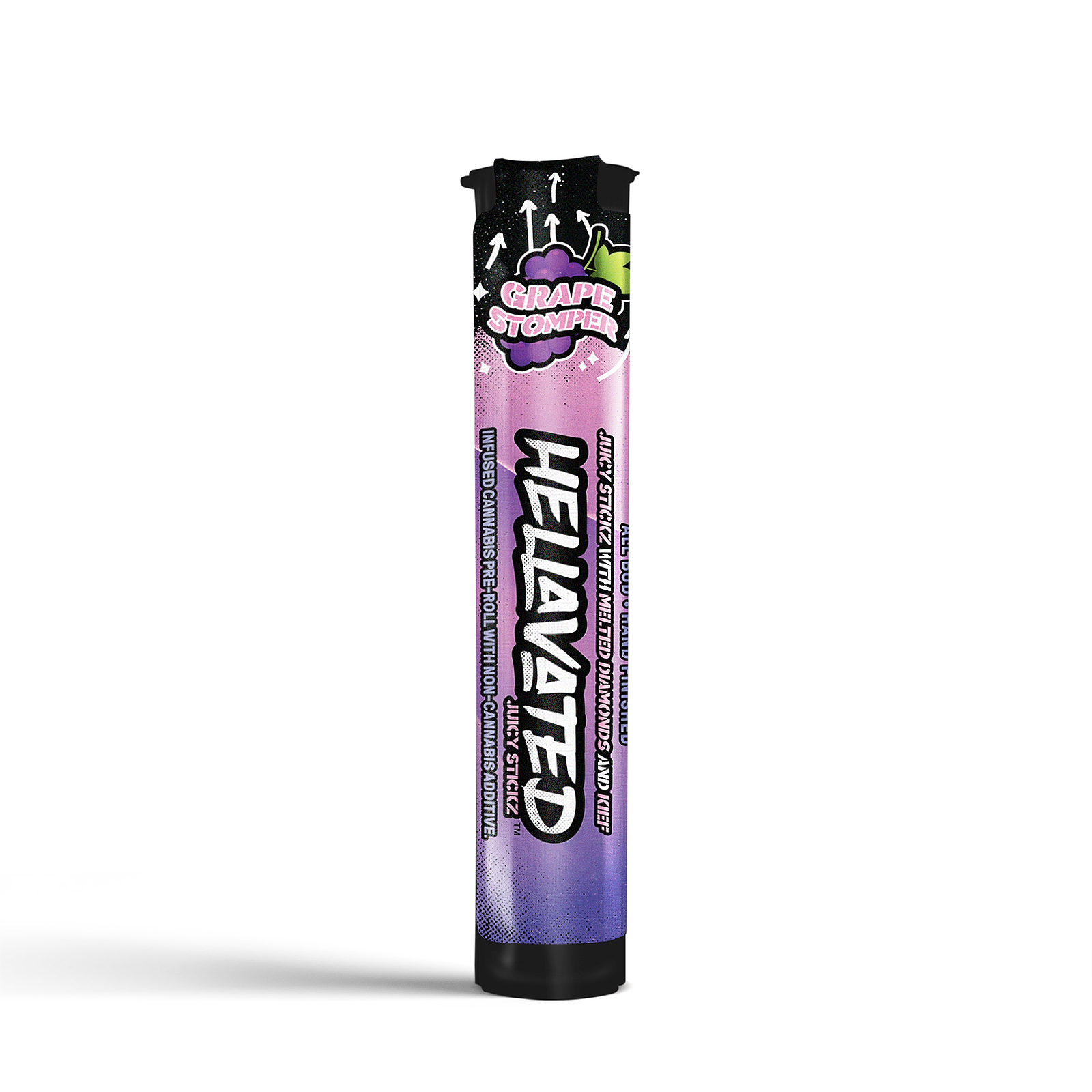 Hellavated: Grape Stomper Juicy Stickz .75g | Leafly