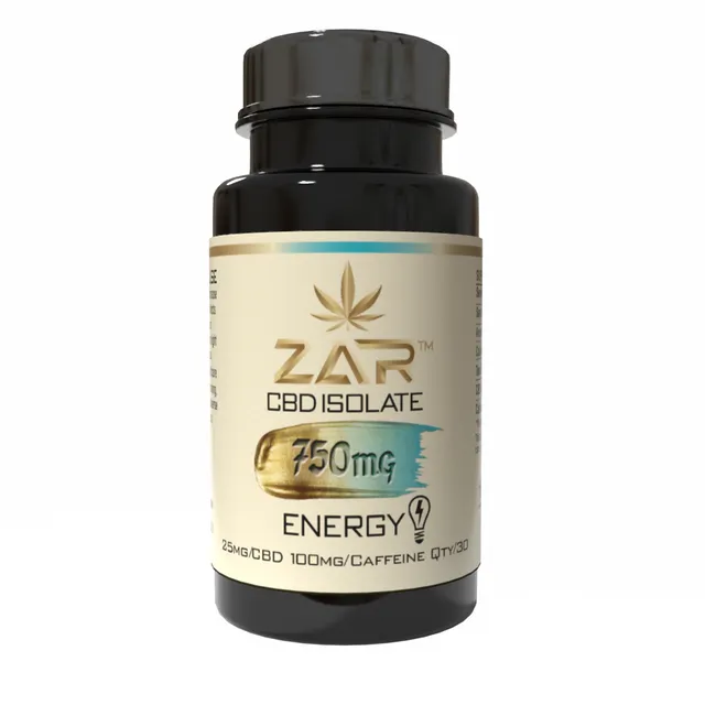 ZAR- Veterans Receive 22% Off!- 10% OFF With Code: LEAFLY: ZAR CBD Energy Caps | Leafly