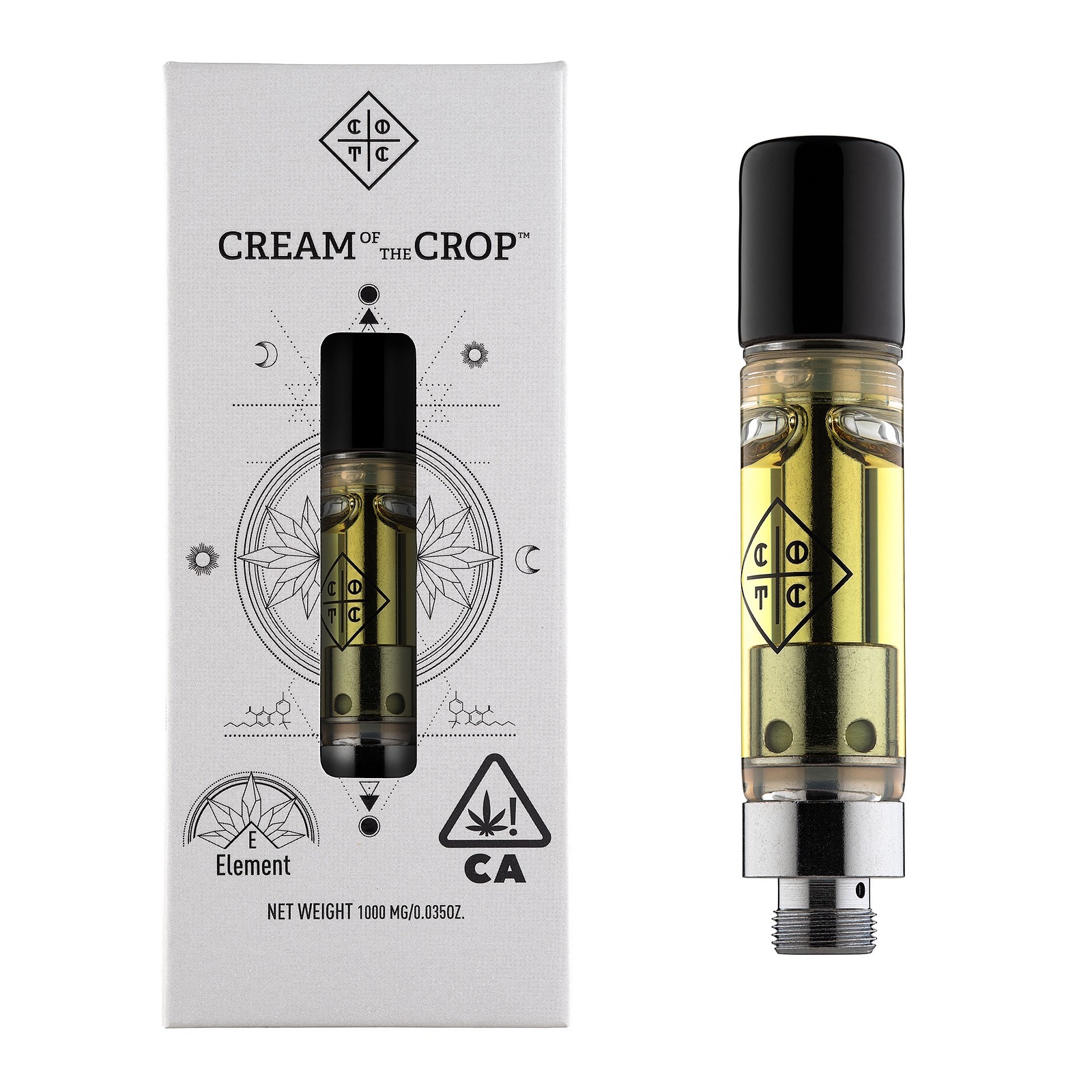 Cream of the Crop Gardens: Strawnana | Element Vape | 1g | Leafly