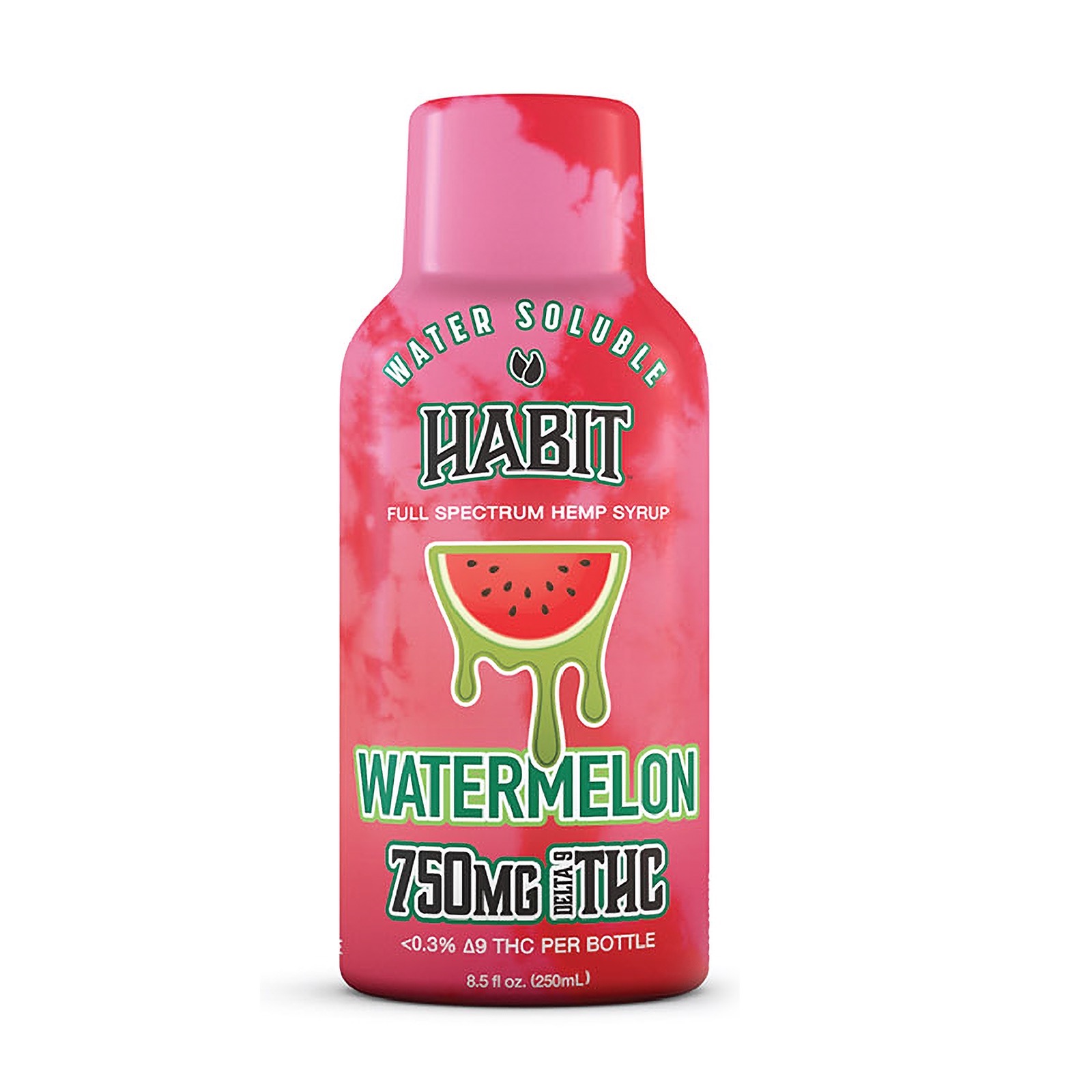 Luxe THC: HABIT 75Omg THC Watermelon Syrup | Leafly