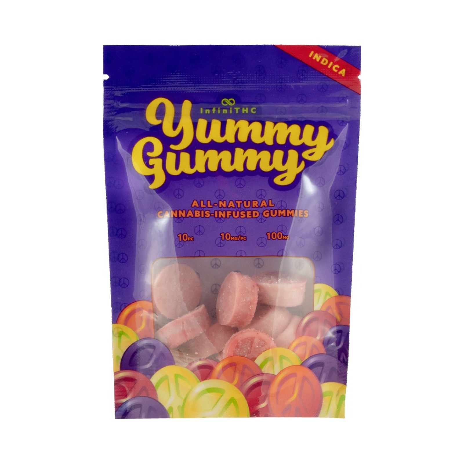 Yummy Gummy Yg Indica 10mg Ten Pack Leafly