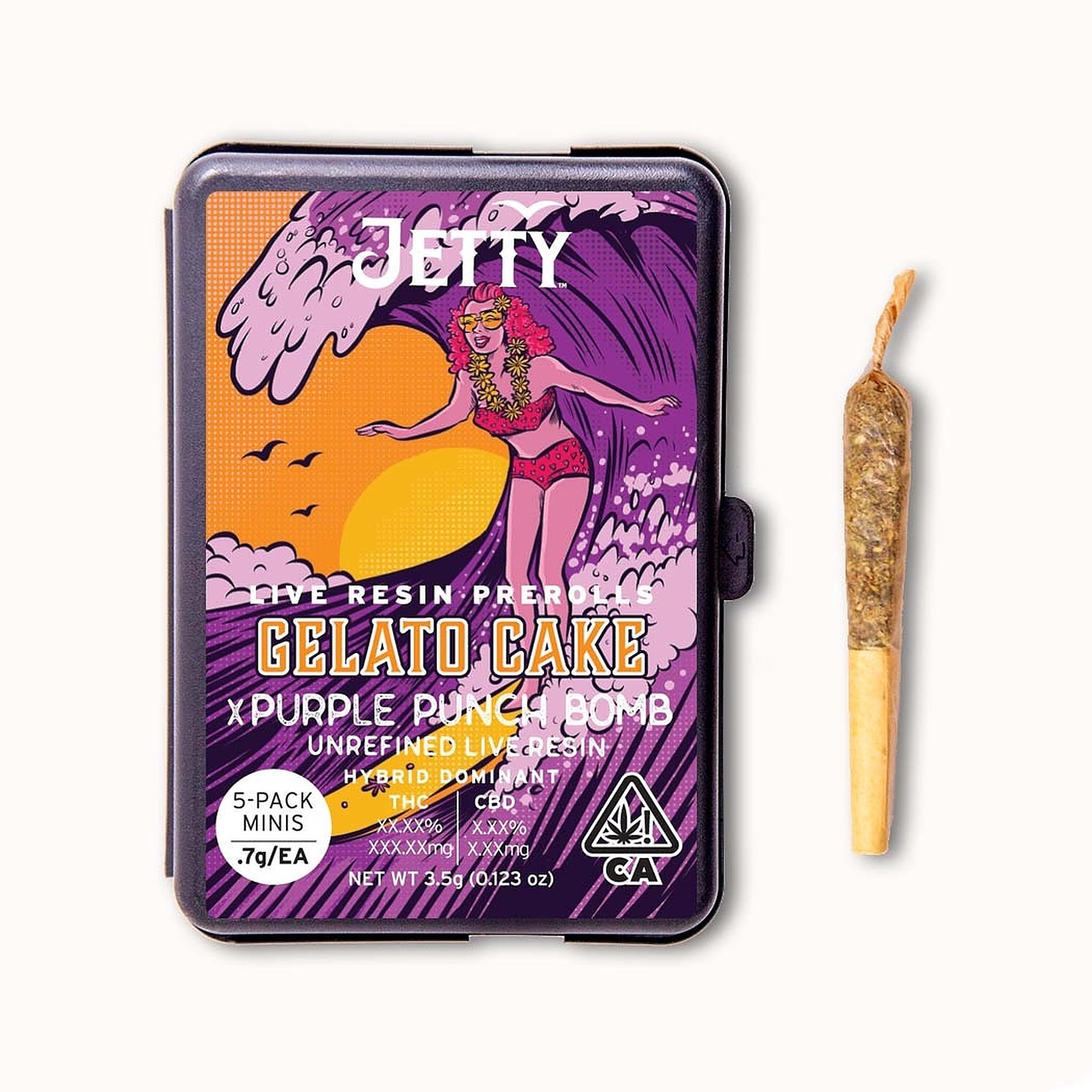 Jetty Extracts: Gelato Cake x Purple Punch UNREFINED Live Resin Infused ...
